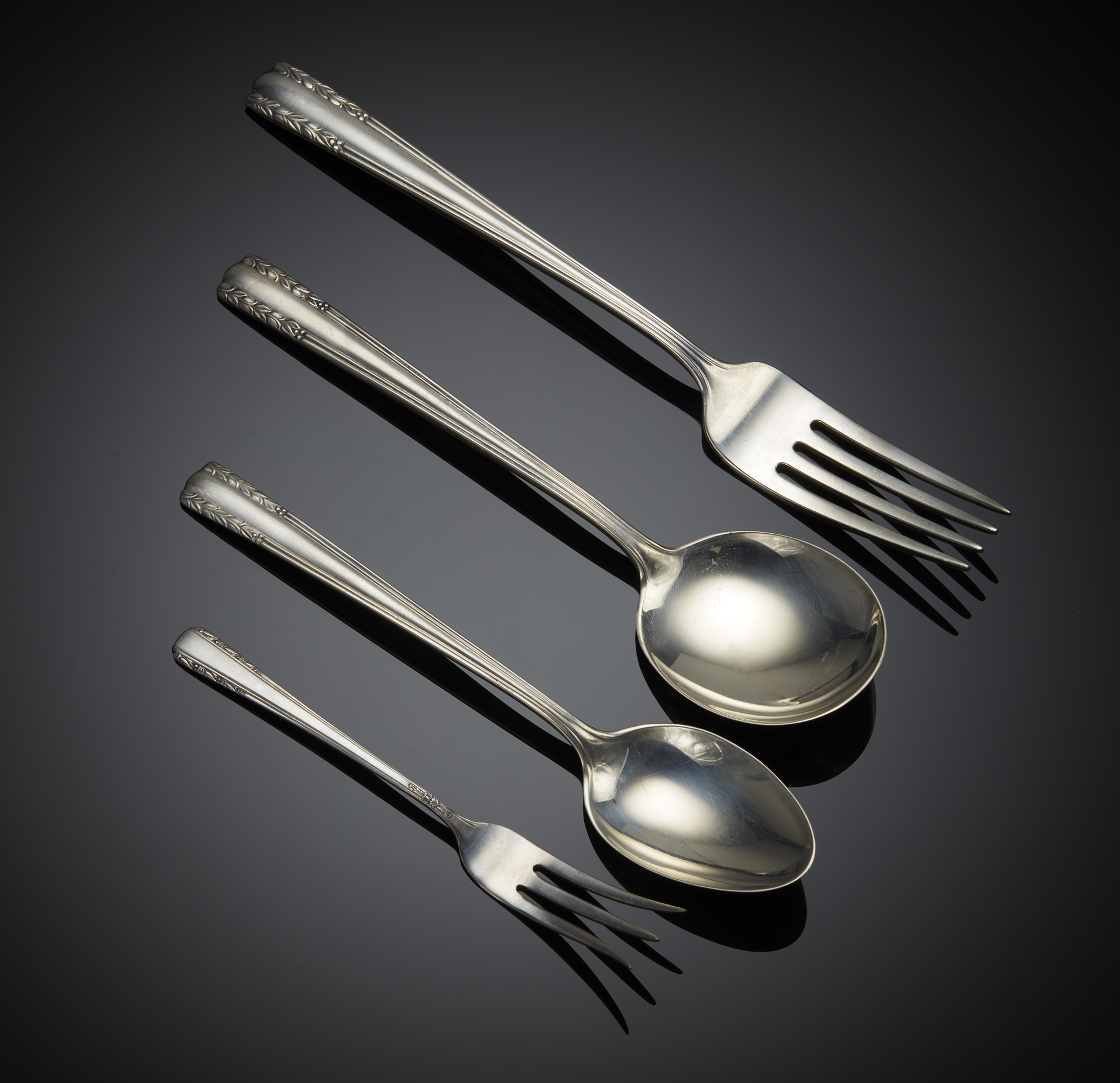 Alvin Sterling Flatware, Chapel Bells Pattern, 31 ozt | Witherell's ...