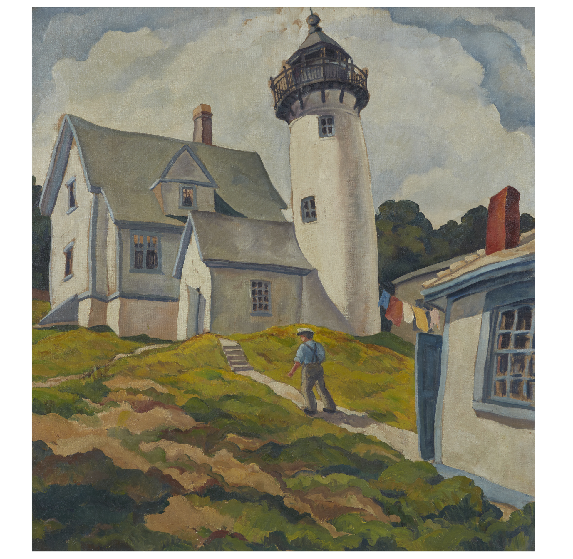 William W. Wright Painting | Witherell's Auction House