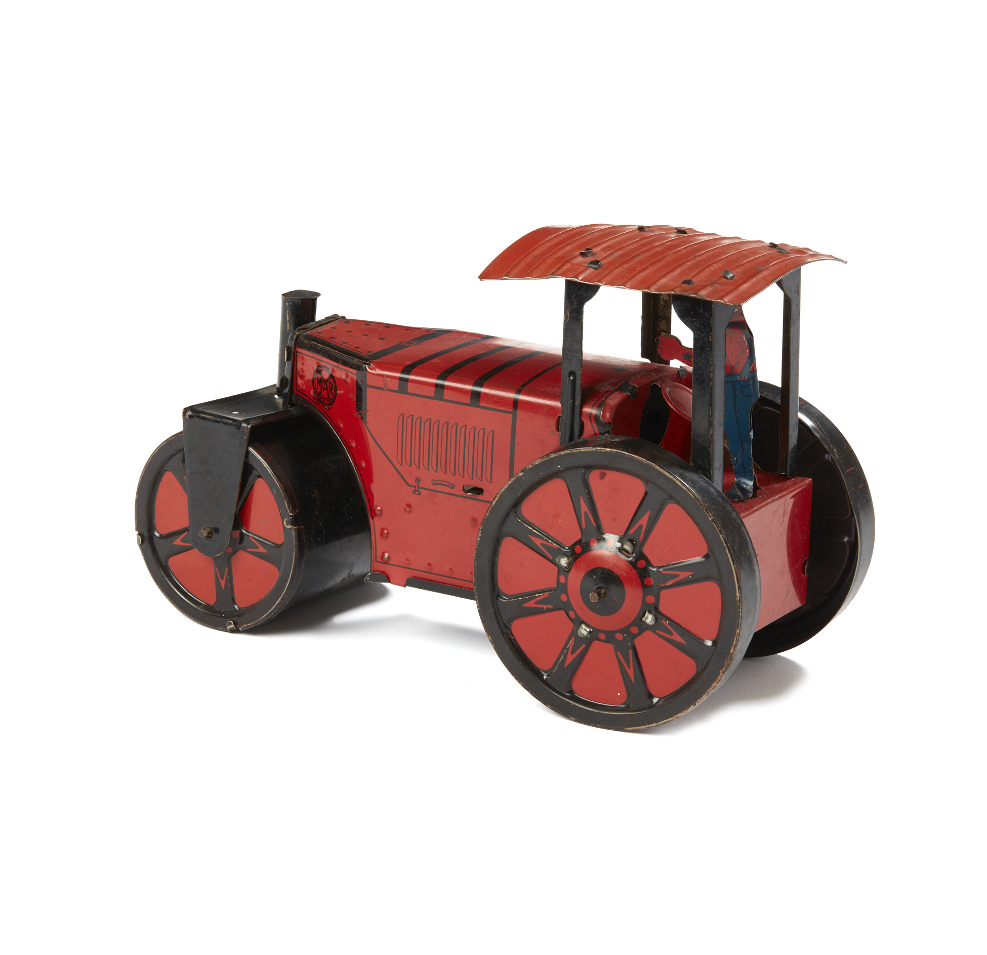 Marx Tin Wind Up Steam Roller | Witherell's Auction House