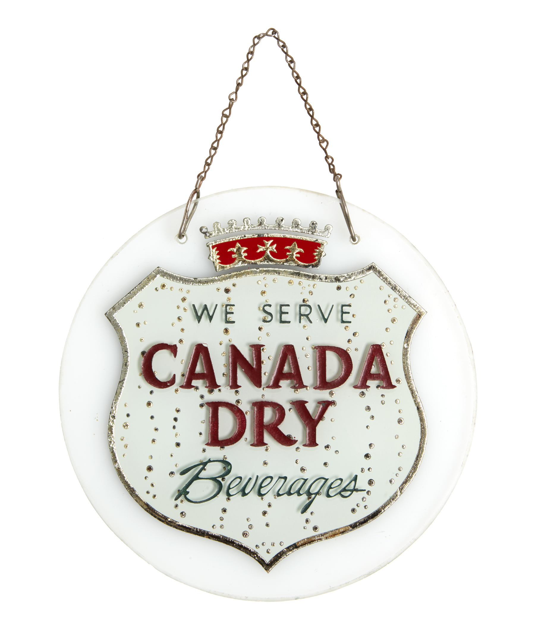 Canada Dry Glass Advertising Sign | Witherell's Auction House