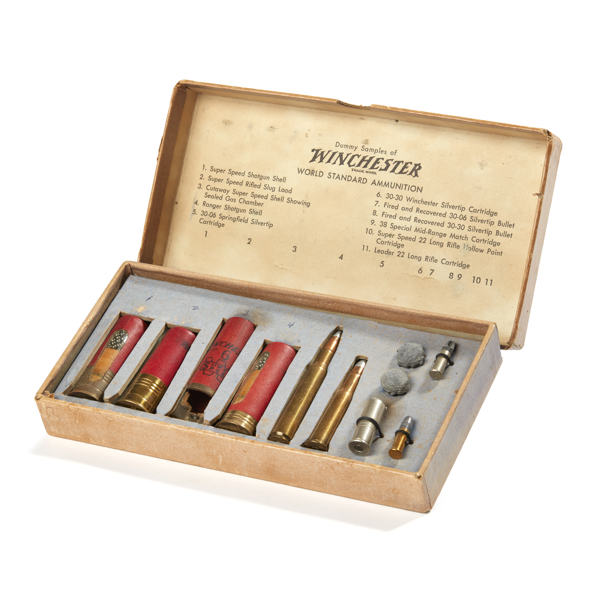 Winchester Dummy Sample Box | Witherell's Auction House