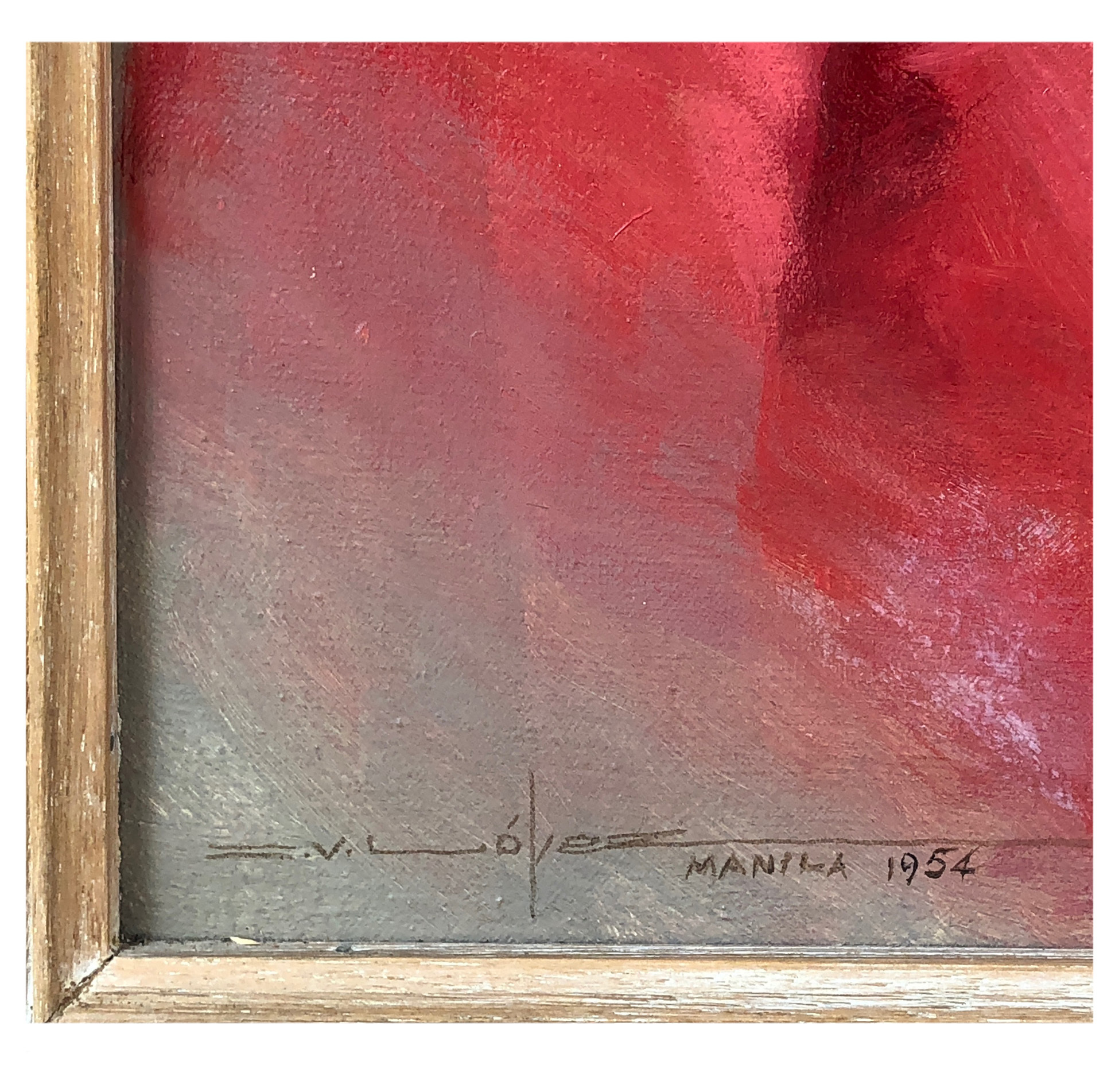 Crispin Lopez Portrait Painting | Witherell's Auction House