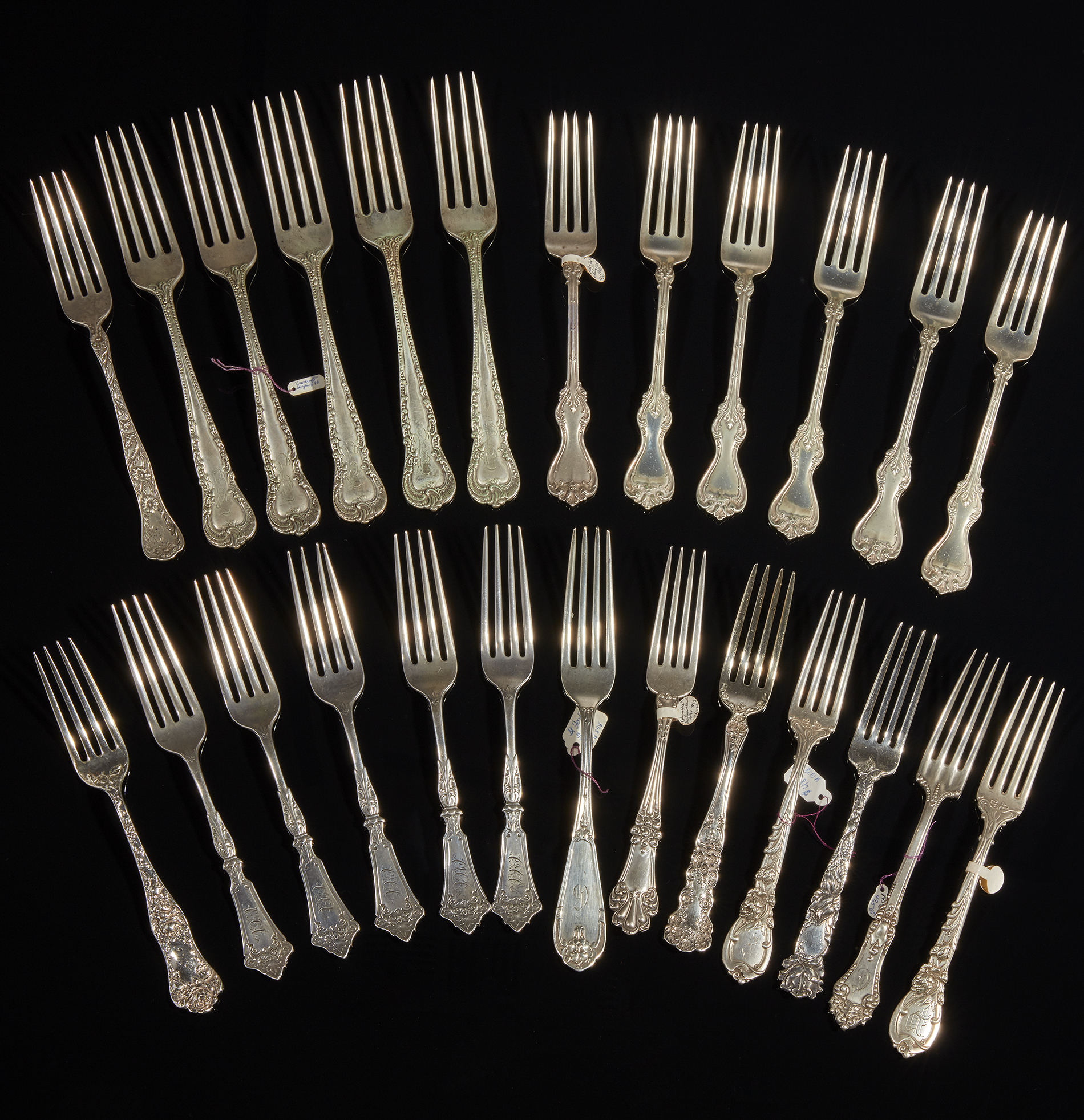 Assorted Silver Forks | Witherell's Auction House