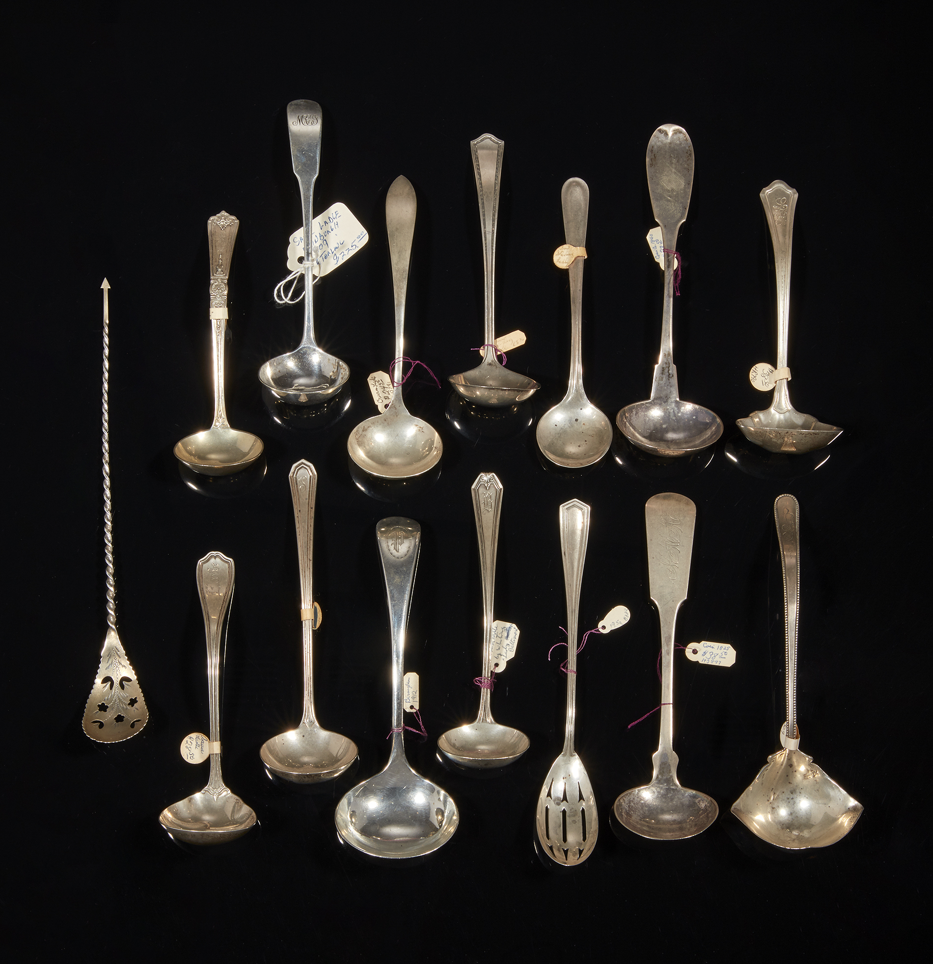 Assorted Silver Small Ladles | Witherell's Auction House