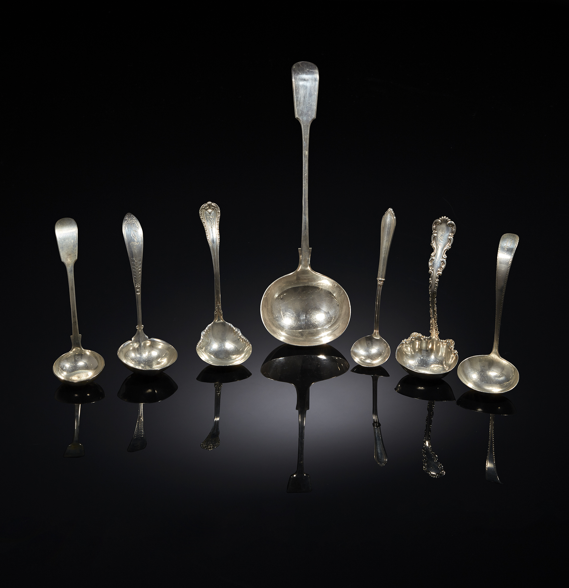 Assorted Sterling Silver Ladles | Witherell's Auction House