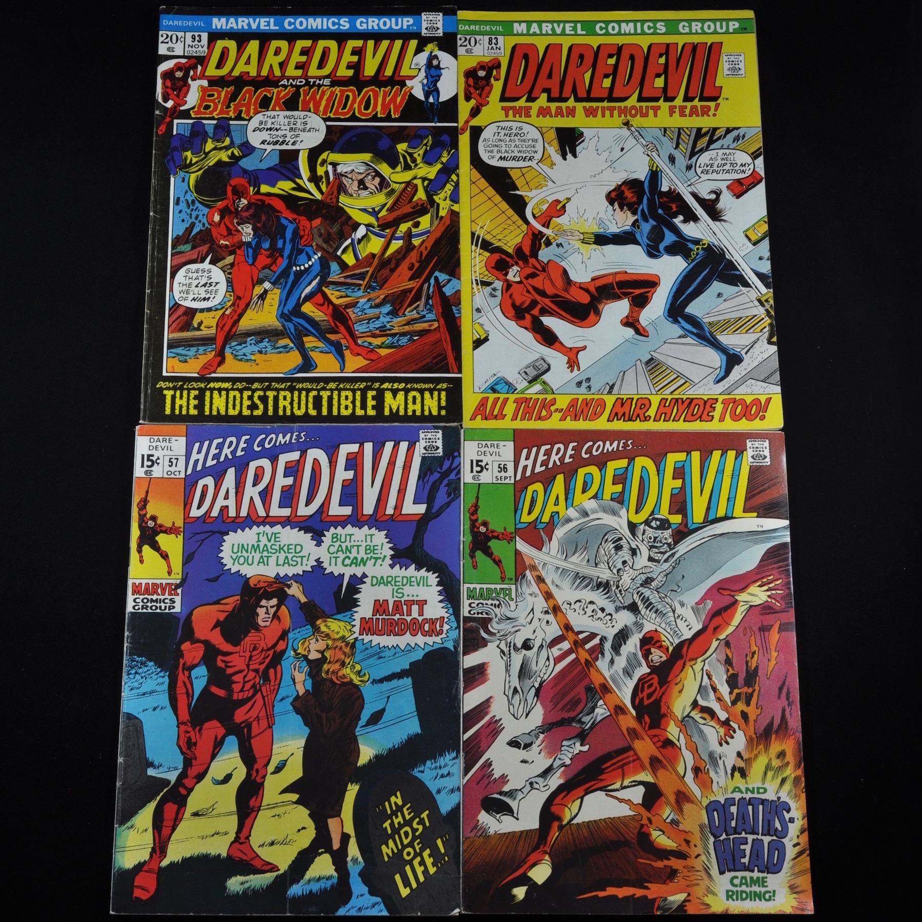 Marvel's Daredevil Comic Collection (1966-1976) - Group of Eighteen ...