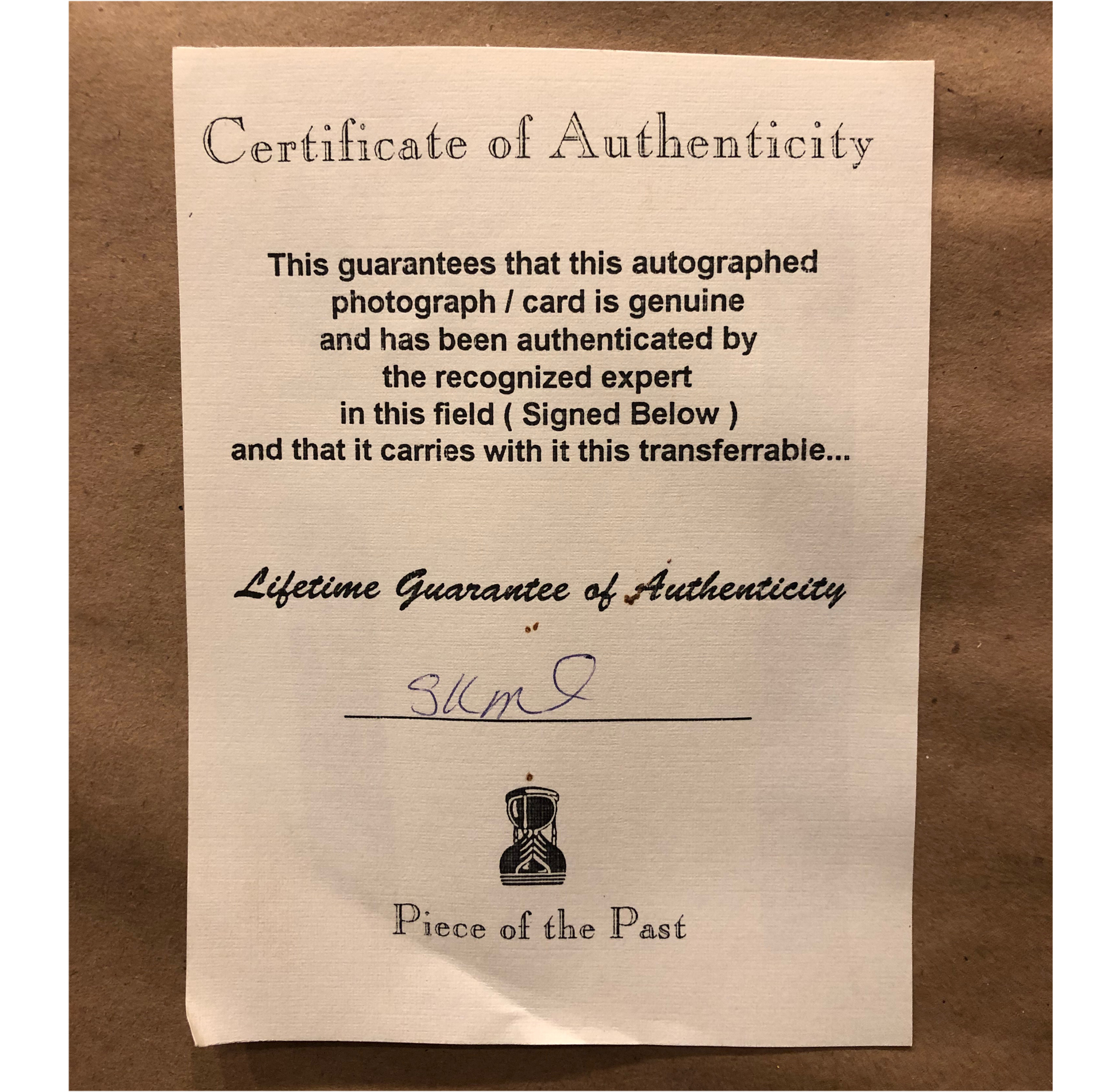 Andy Devine Photo with Autograph | Witherell's Auction House