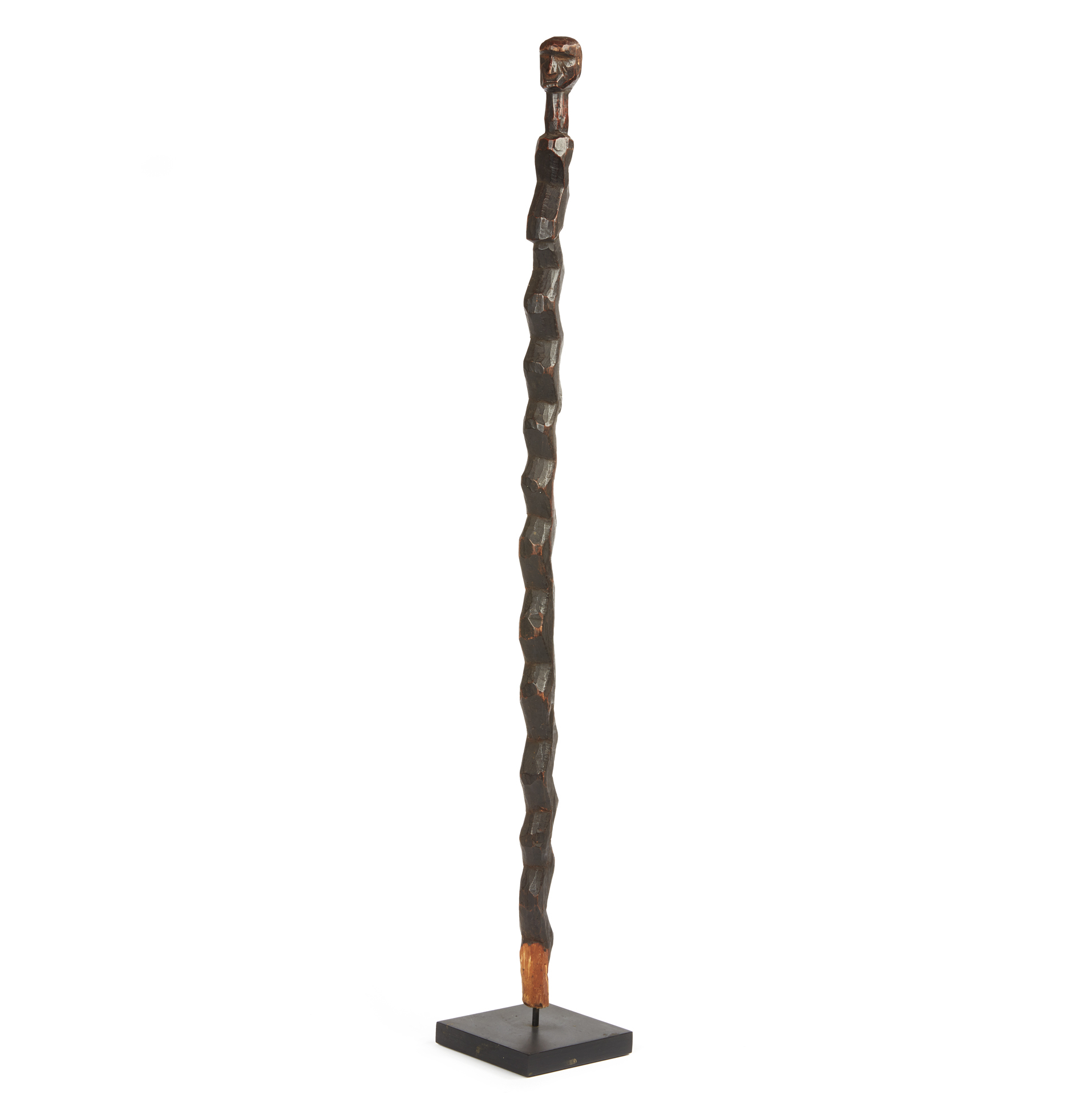 East African Wood Staff | Witherell's Auction House