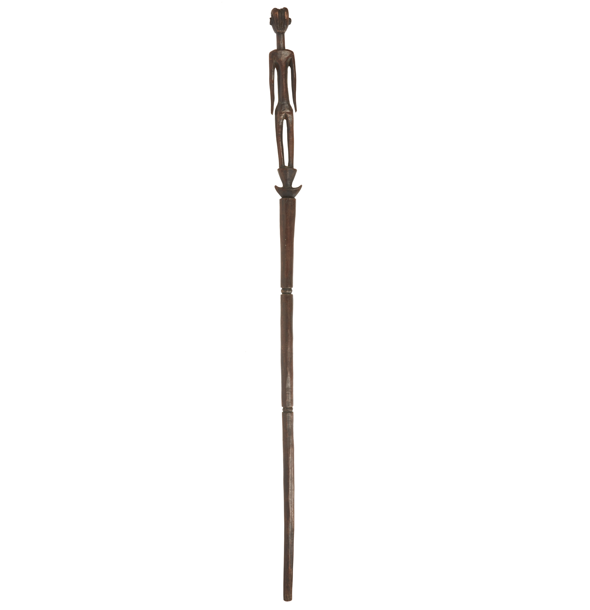 Tanzanian Wood Staff | Witherell's Auction House