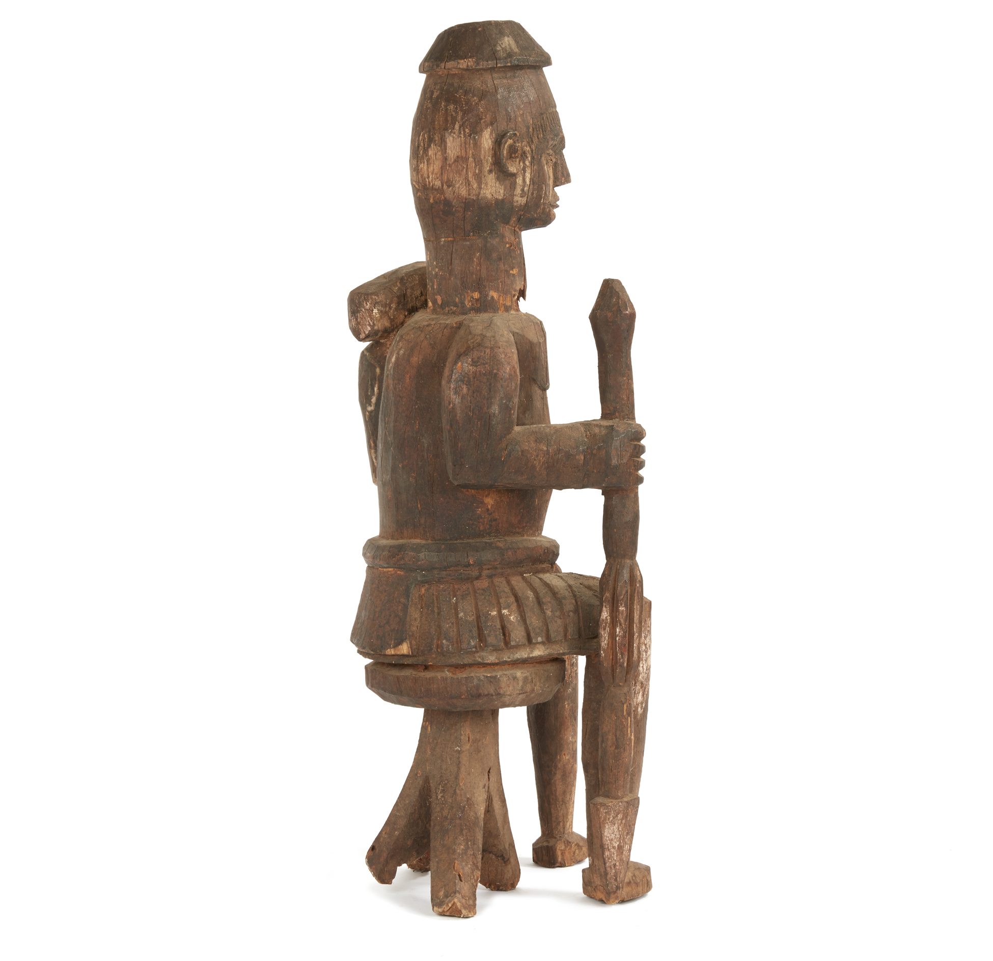 Igbo Ikenga Seated Figure | Witherell's Auction House