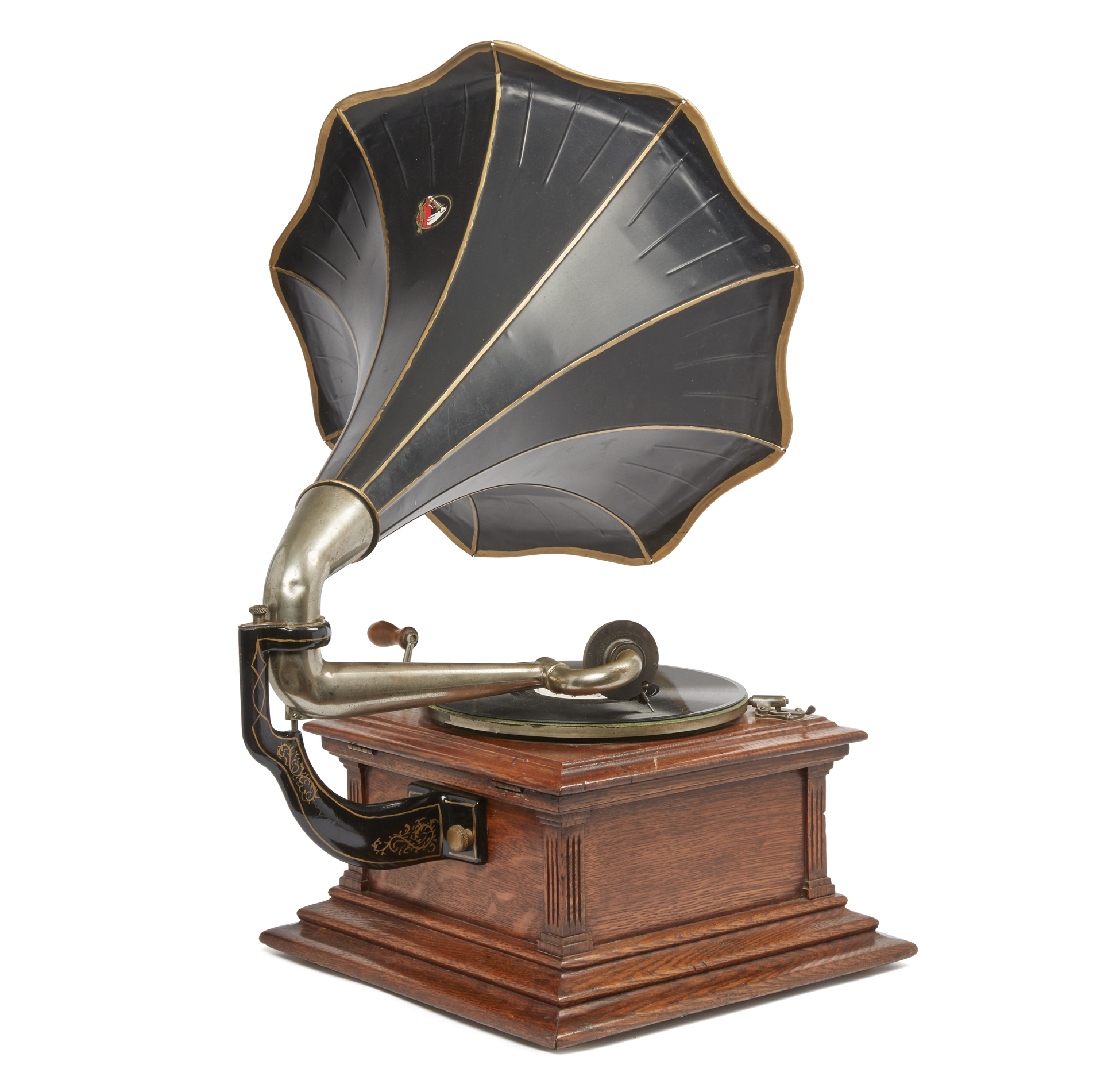 Victor Talking Machine Model III with Horn | Witherell's Auction House
