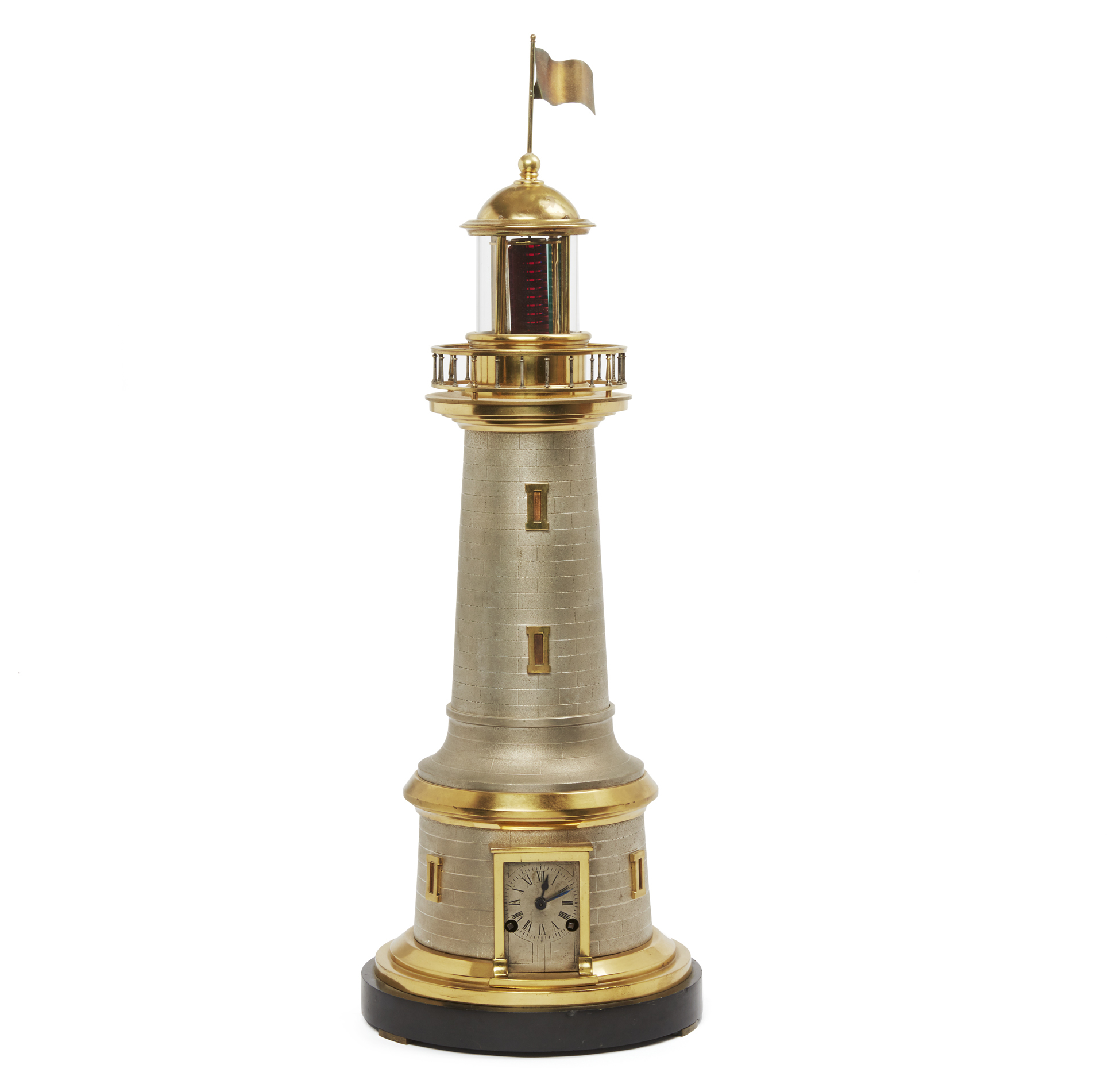 Industrial Style Lighthouse Clock | Witherell's Auction House