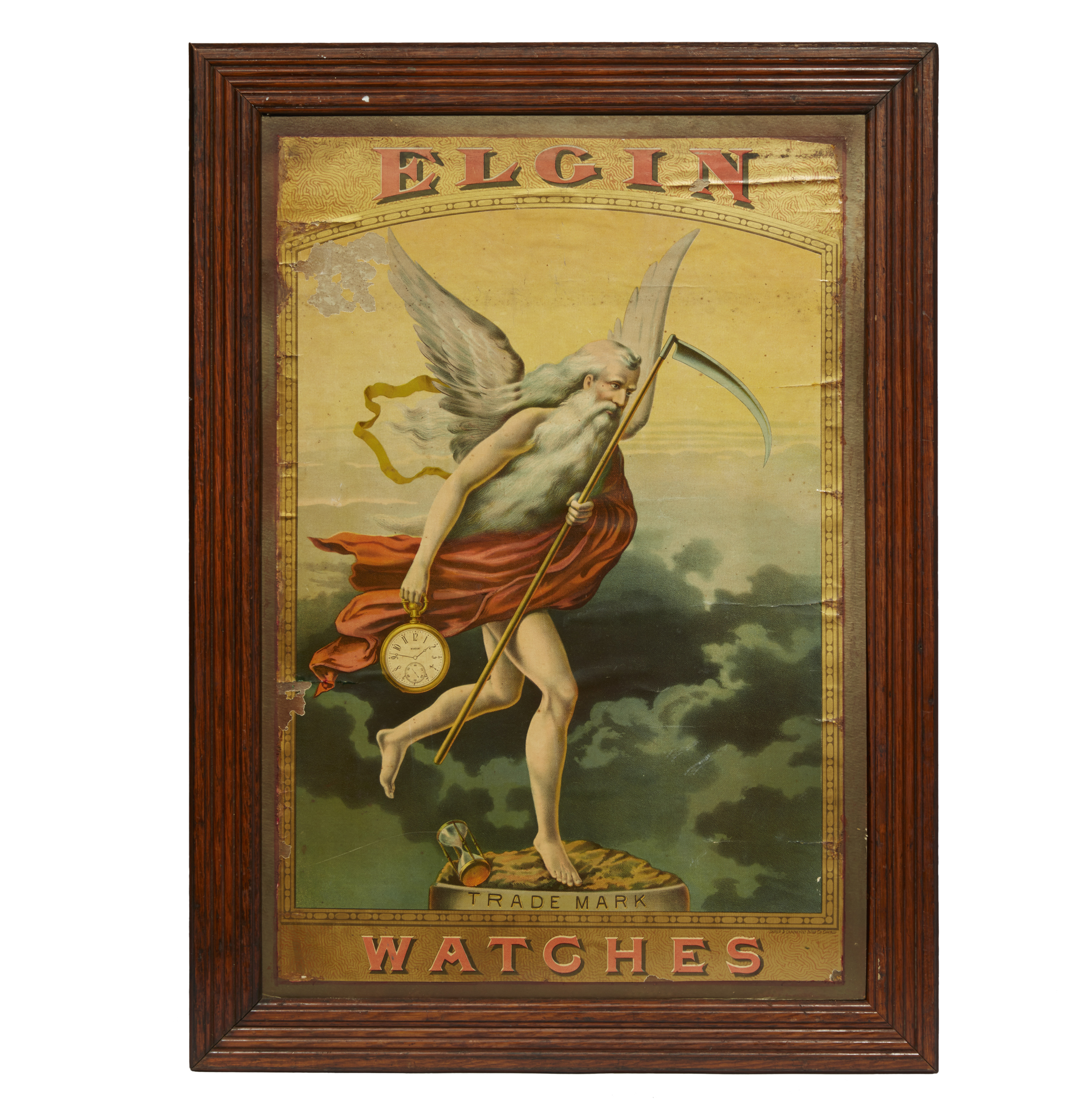 Elgin Watches Advertising Poster | Witherell's Auction House