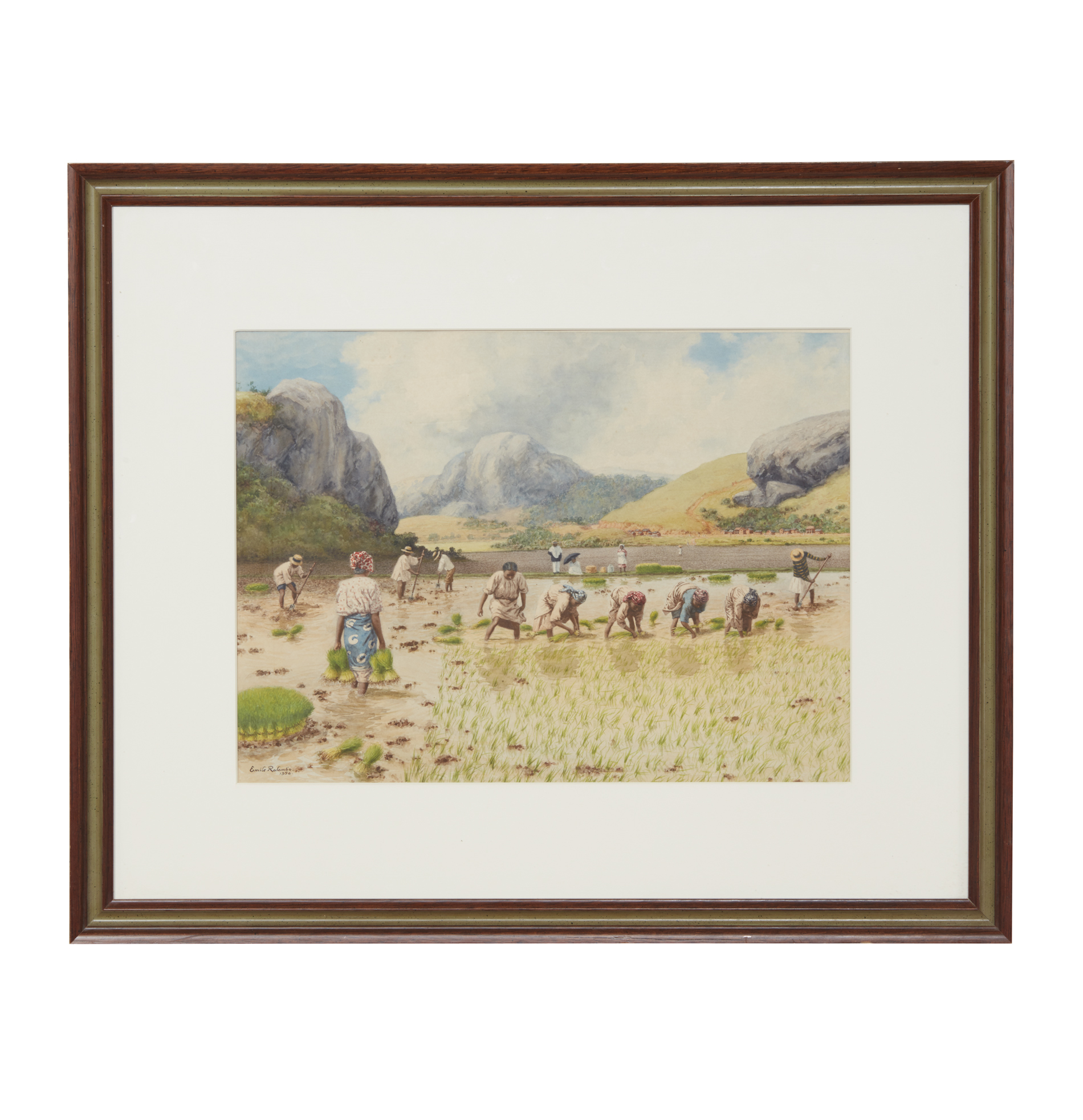 Emile Ralambo (1879-1963) Painting | Witherell's Auction House