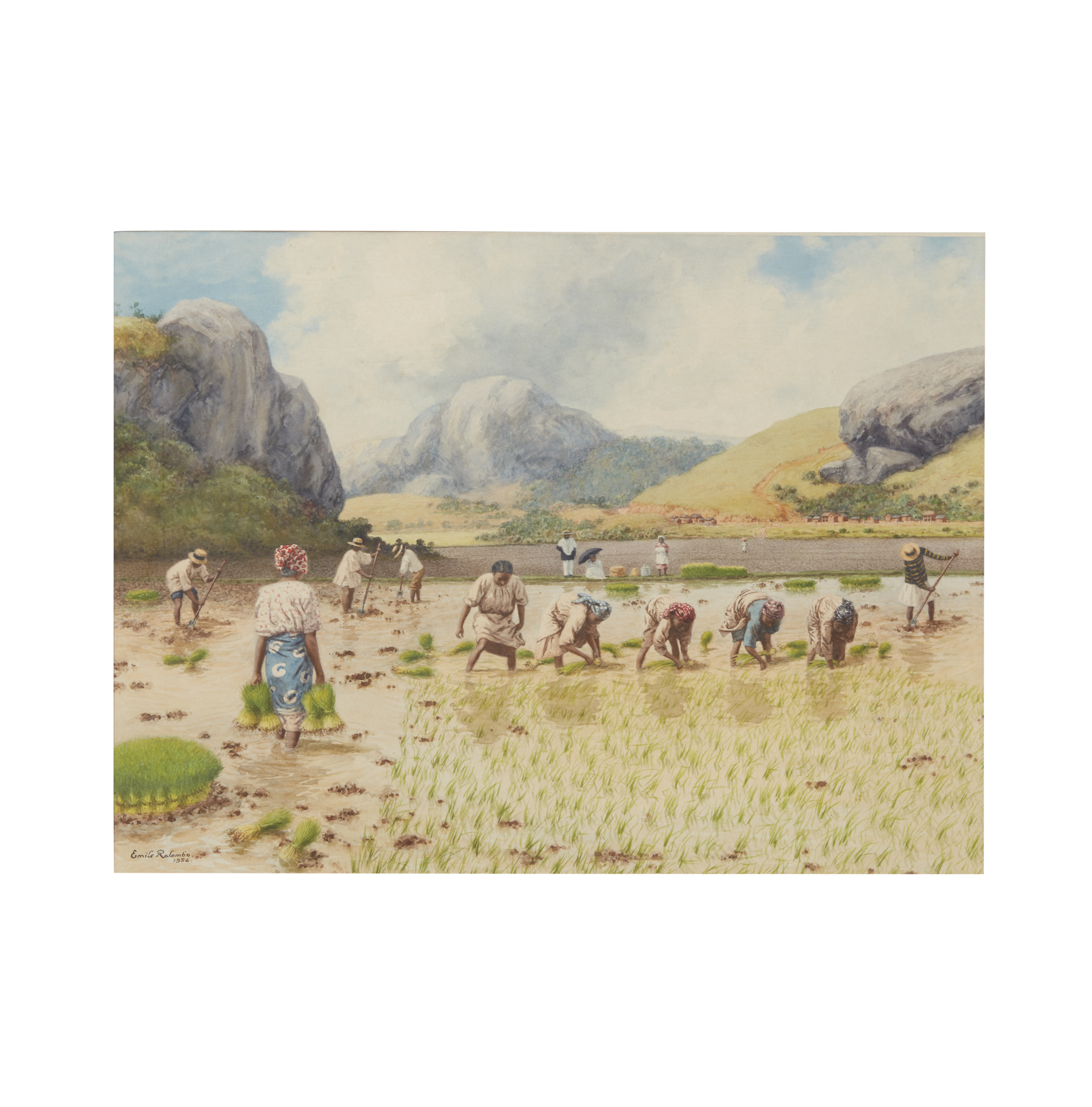 Emile Ralambo (1879-1963) Painting | Witherell's Auction House