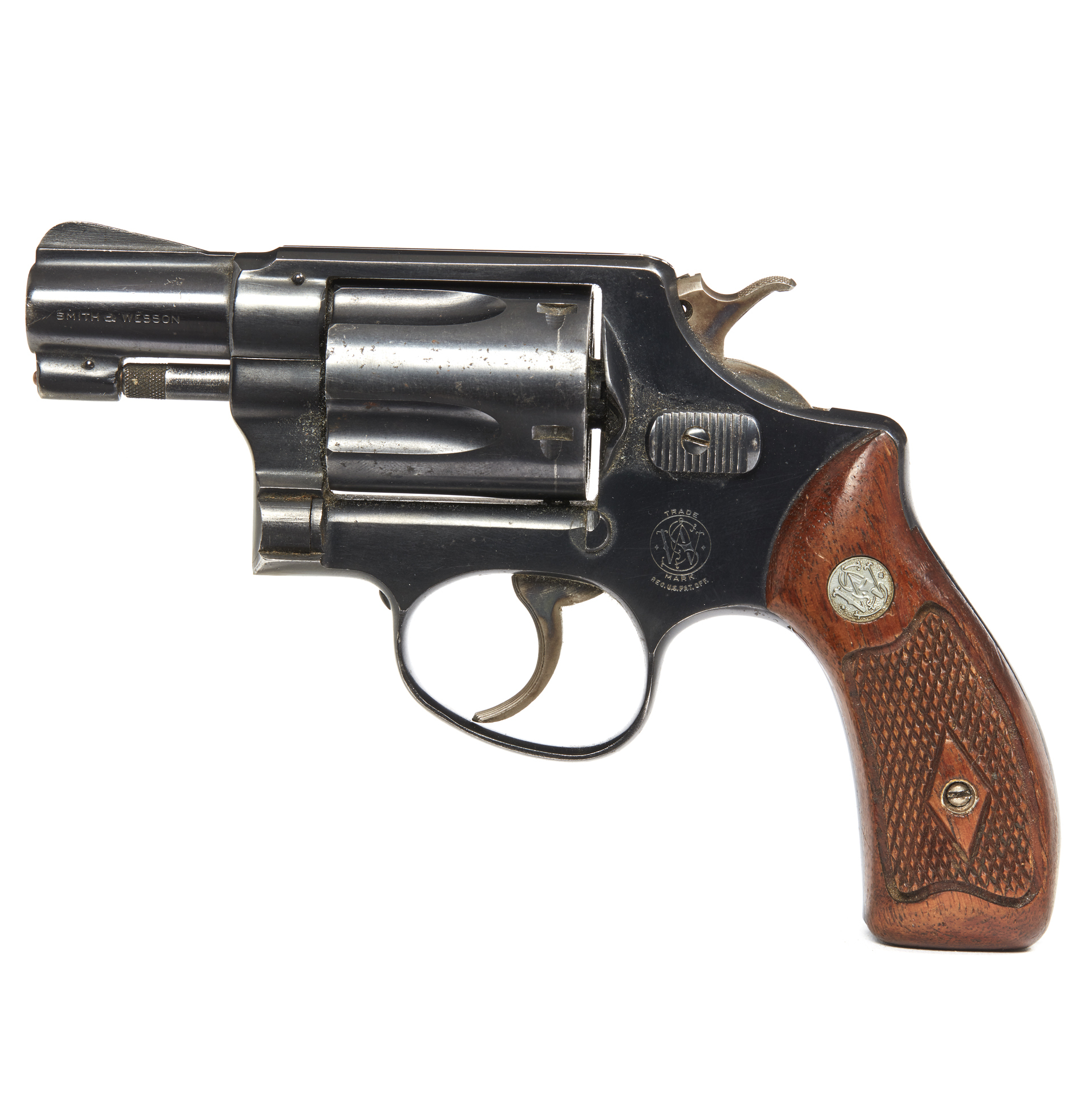 Old Smith And Wesson 38 Special Revolver