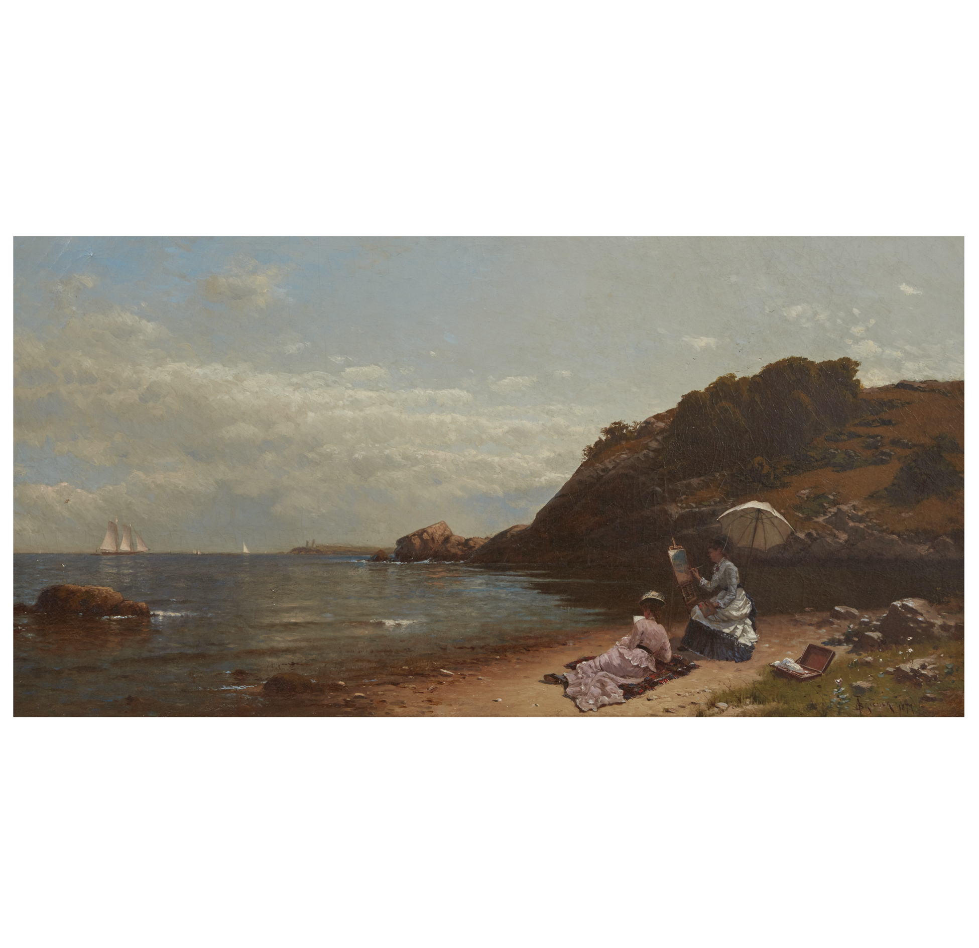 Alfred Thompson Bricher (1837-1908) Painting, Seascape | Witherell's ...