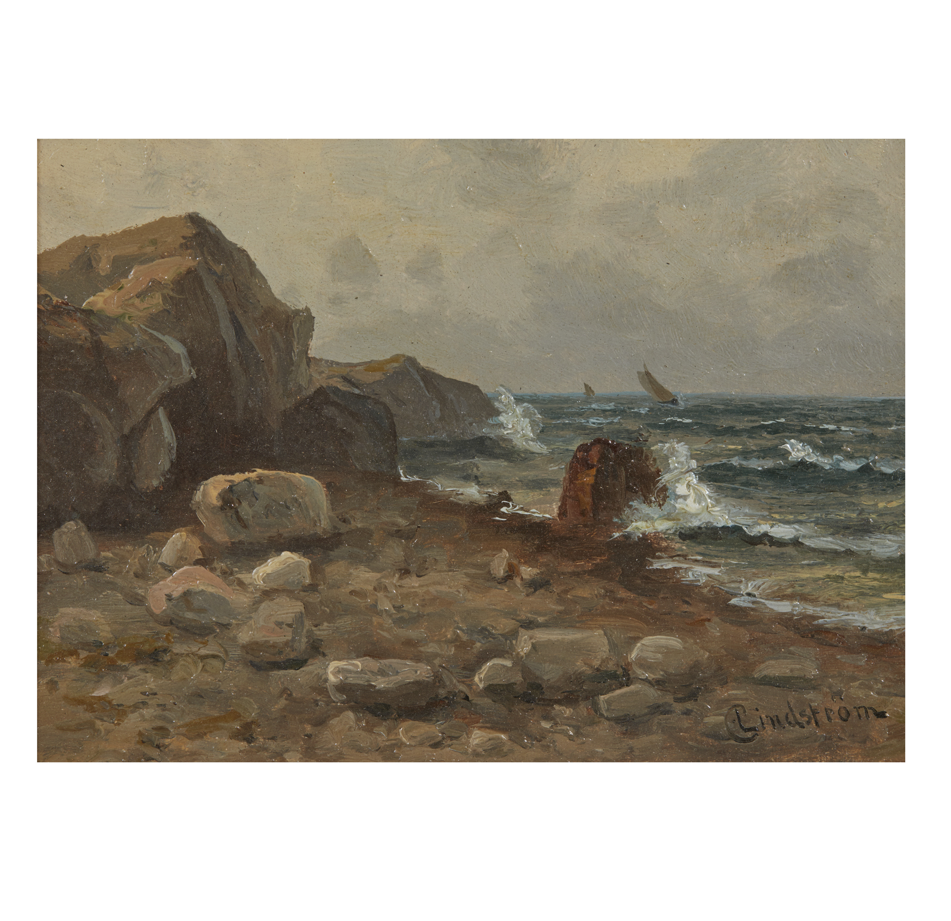 Carl Lindstrom (20th century) Painting | Witherell's Auction House