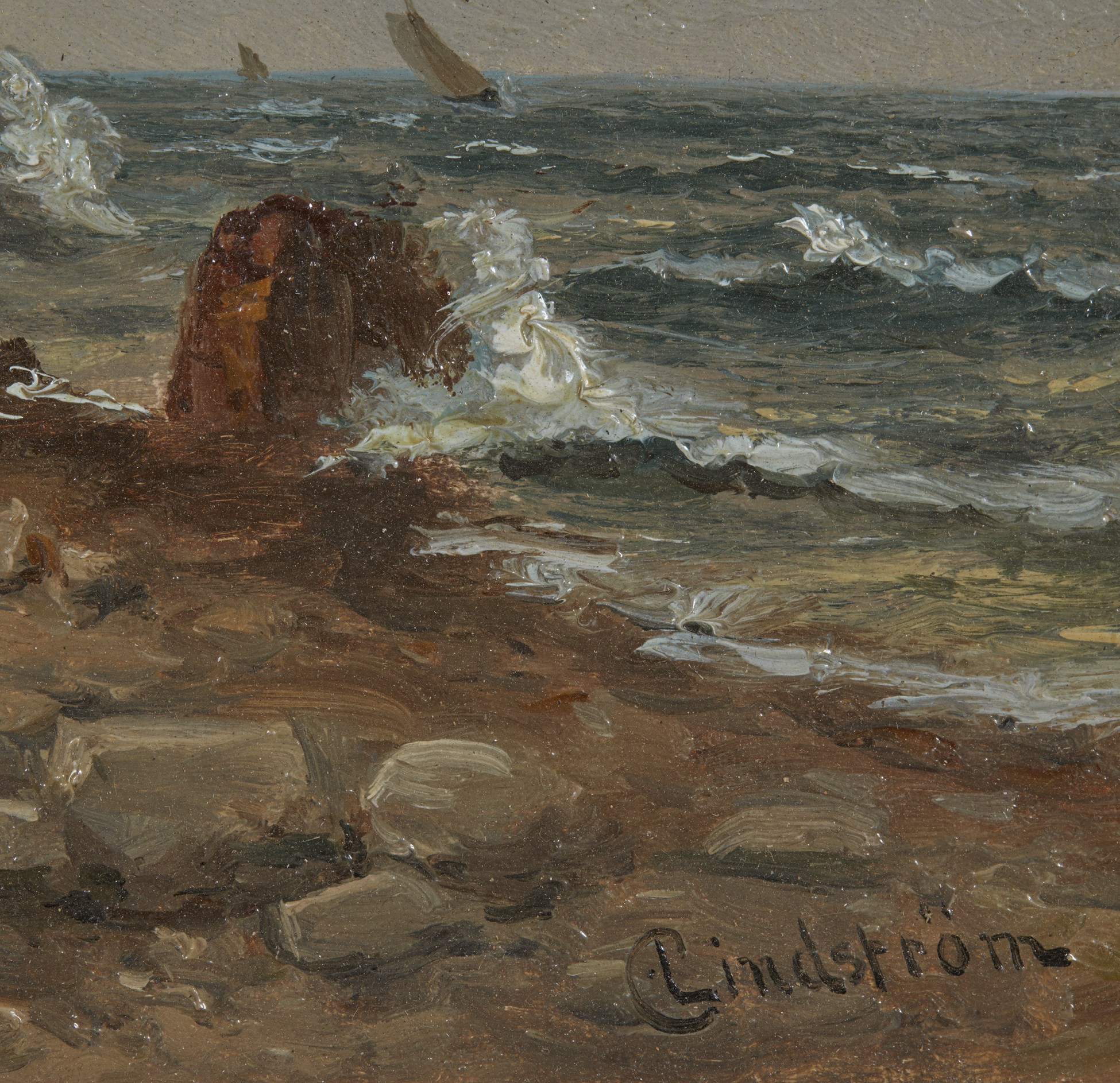 Carl Lindstrom (20th century) Painting | Witherell's Auction House