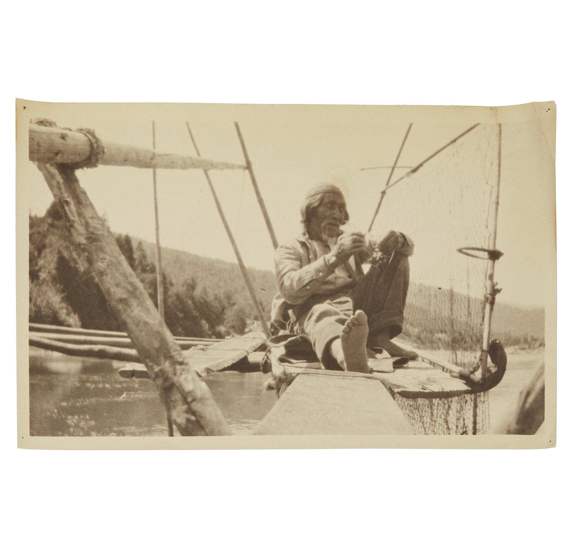 Grace Nicholson Photograph of Karok Indian | Witherell's Auction House