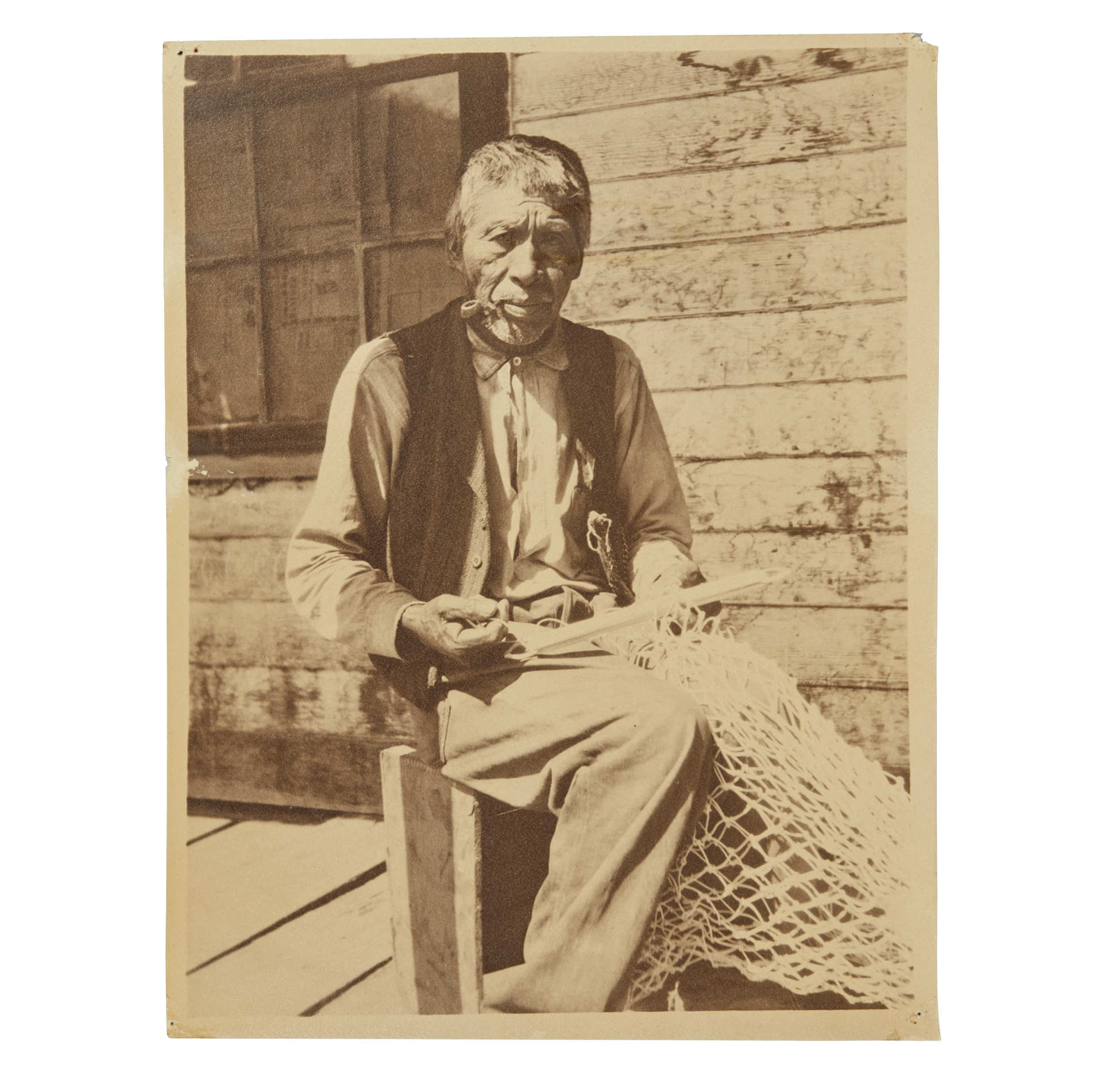 Grace Nicholson Photograph of Karok Indian | Witherell's Auction House