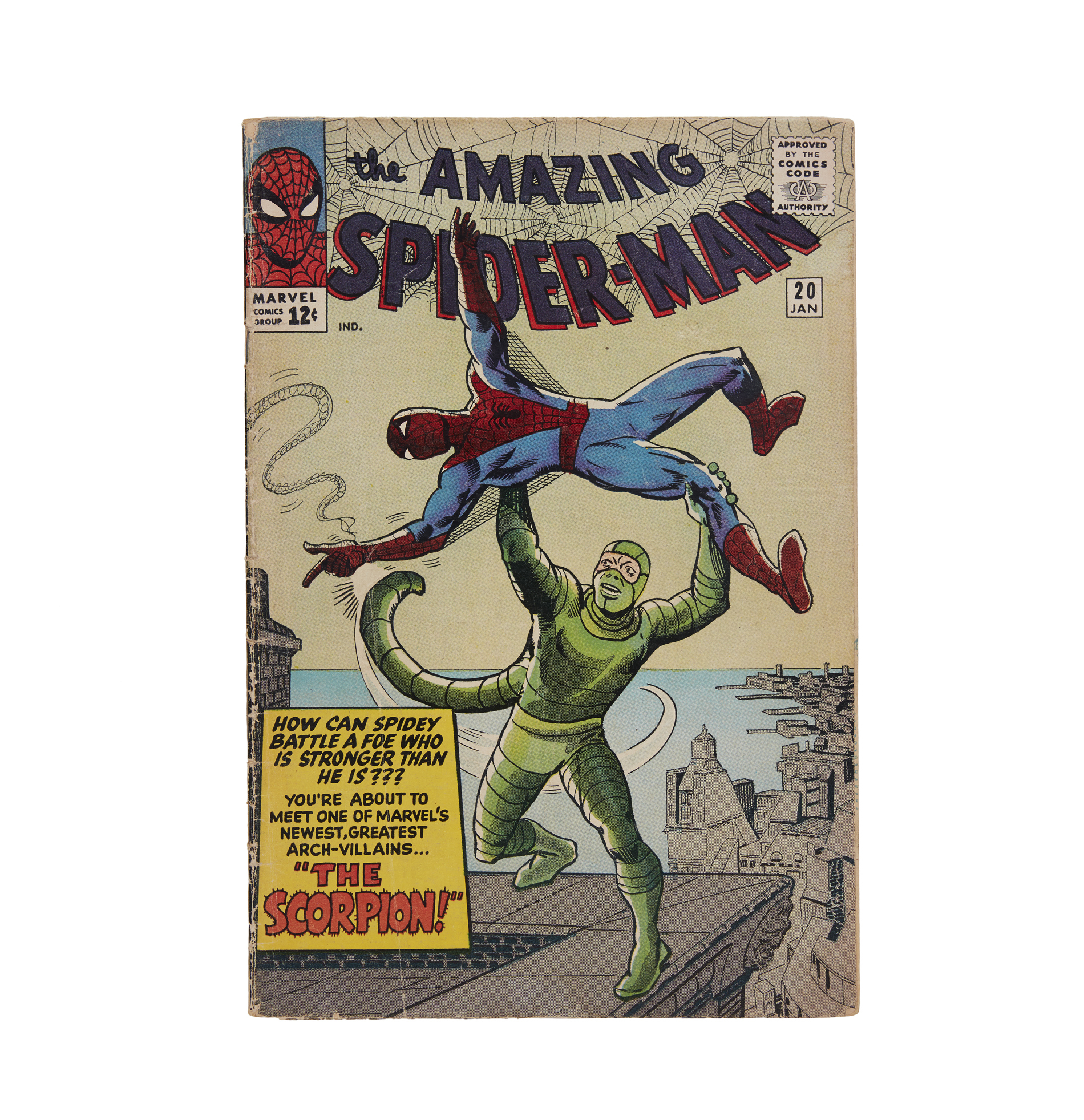 Spiderman 1st Appearance of Scorpion | Witherell's Auction House