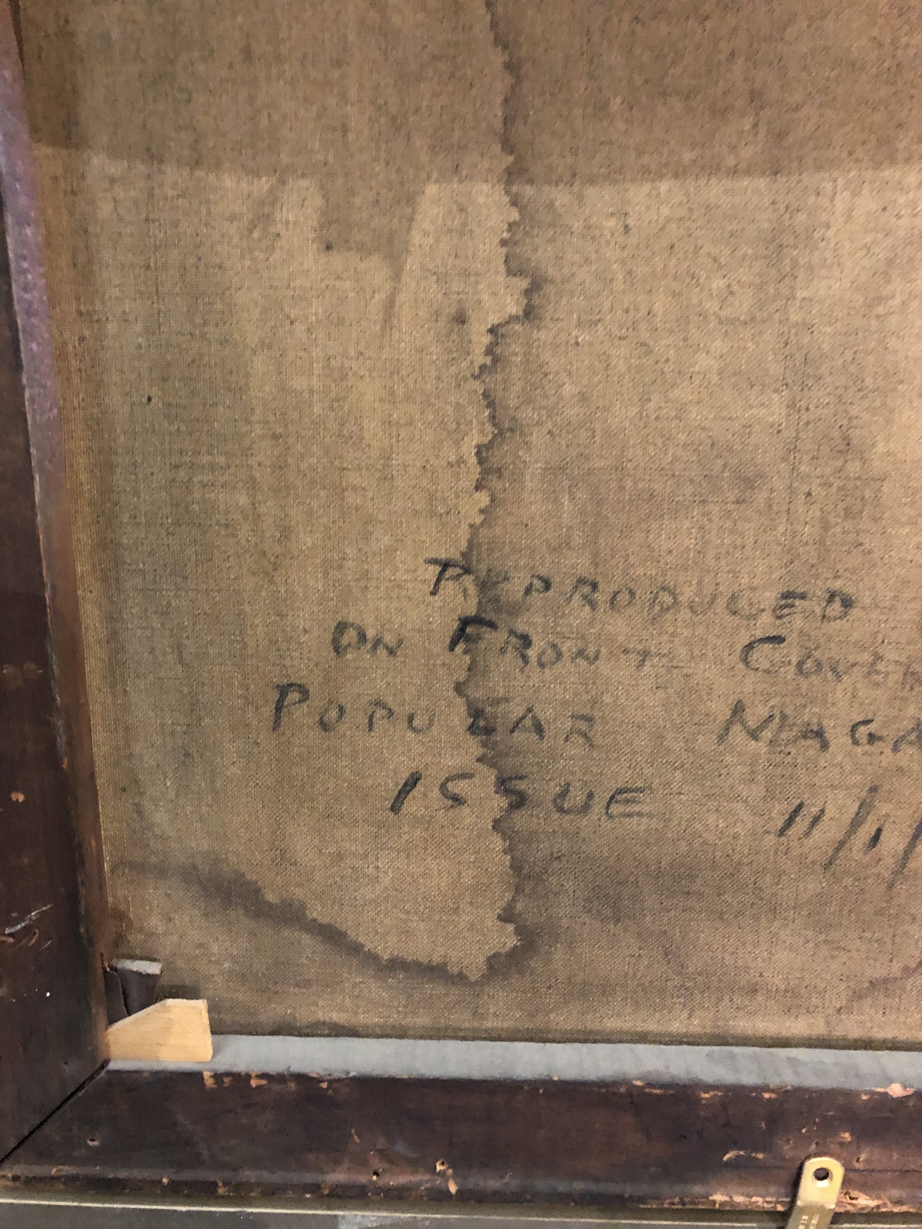 Oliver Kemp (1887-1934) Painting, "Moose Call" | Witherell's Auction House