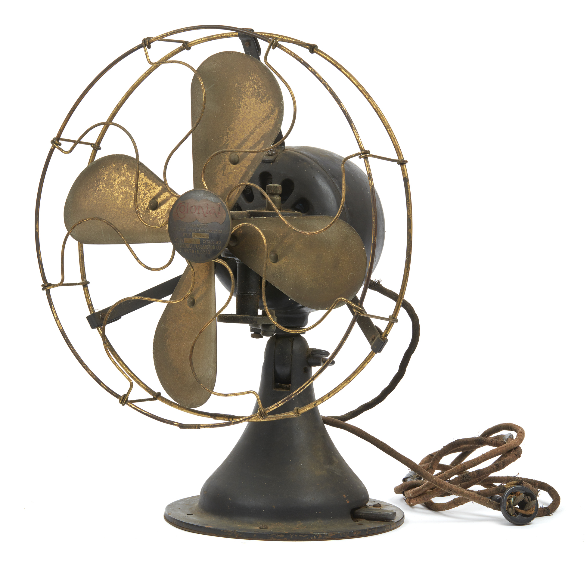 Antique Colonial Fan | Witherell's Auction House