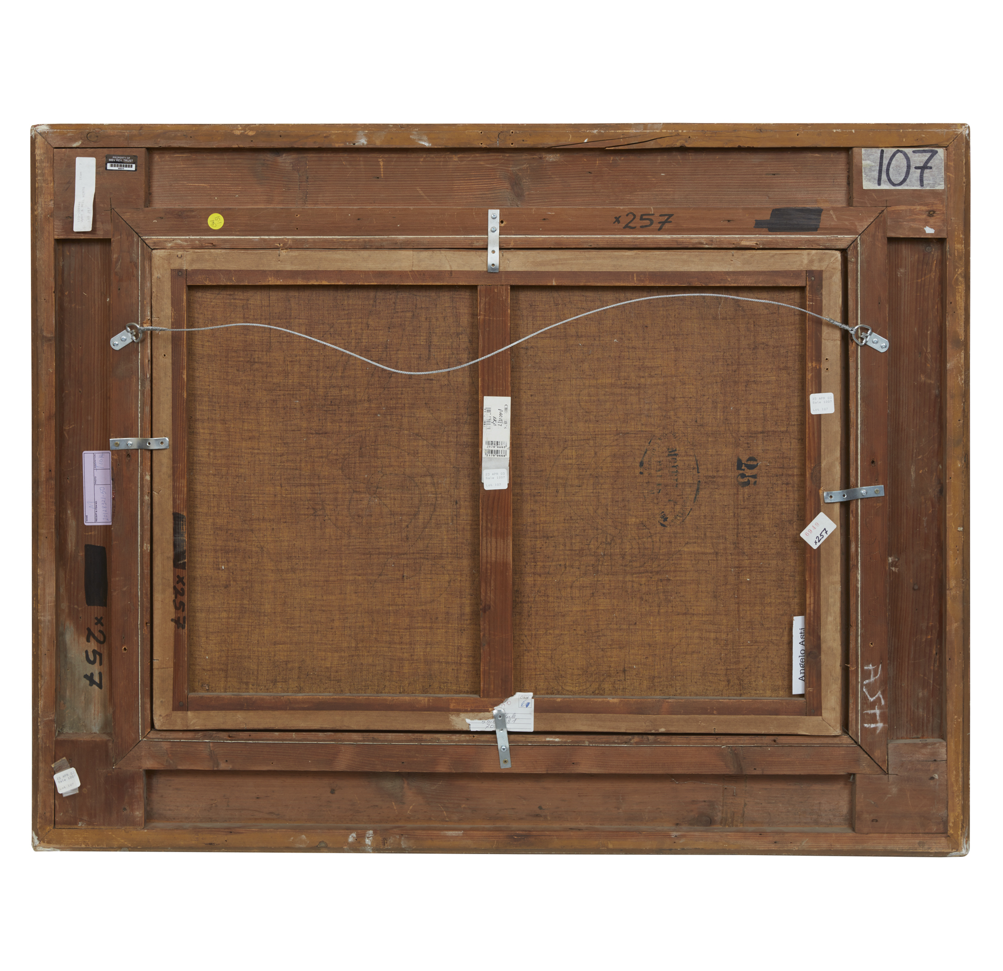 Angelo Asti (1847-1903) Painting | Witherell's Auction House