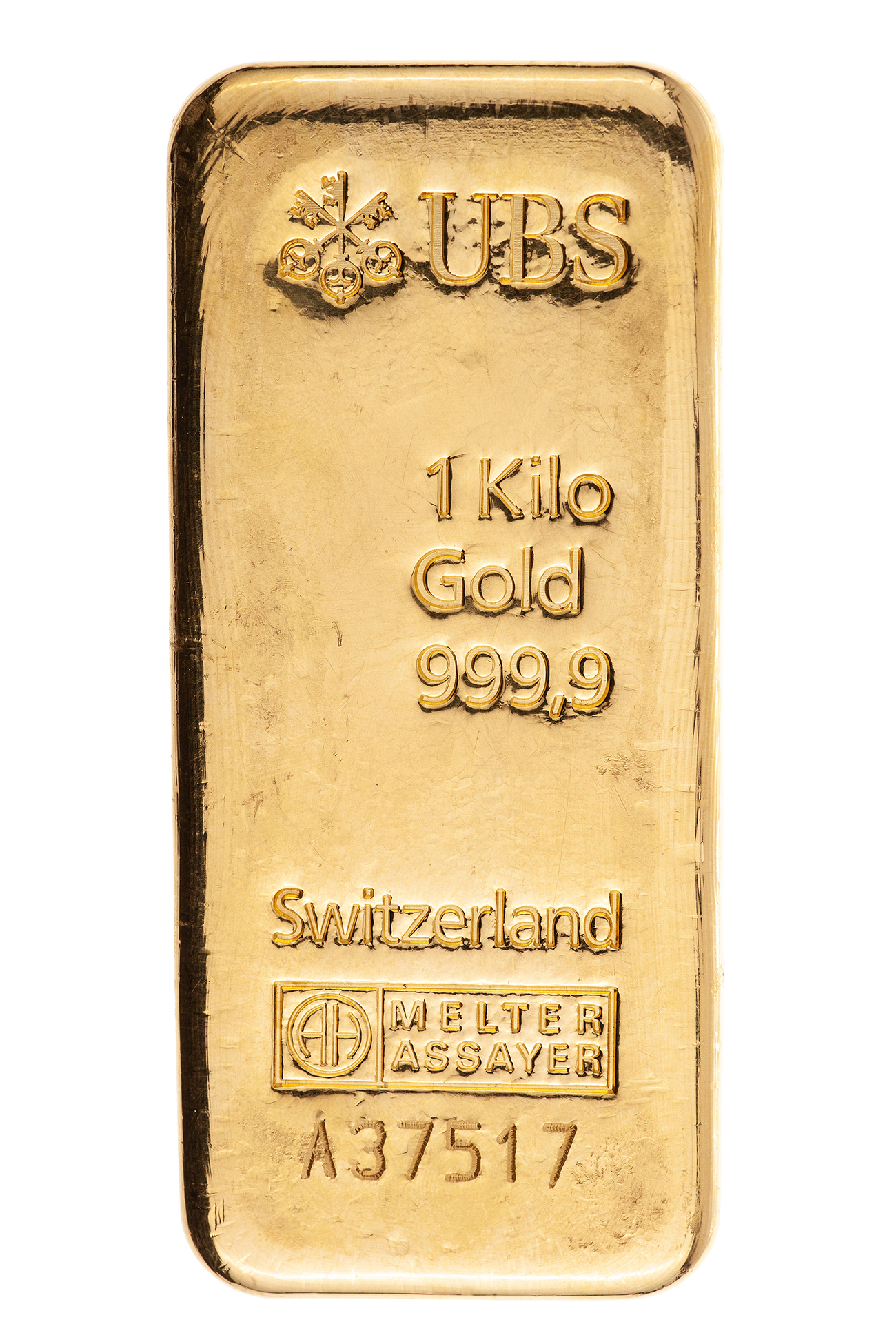 Kilo 999.9 Gold UBS Switzerland | Witherell's Auction House