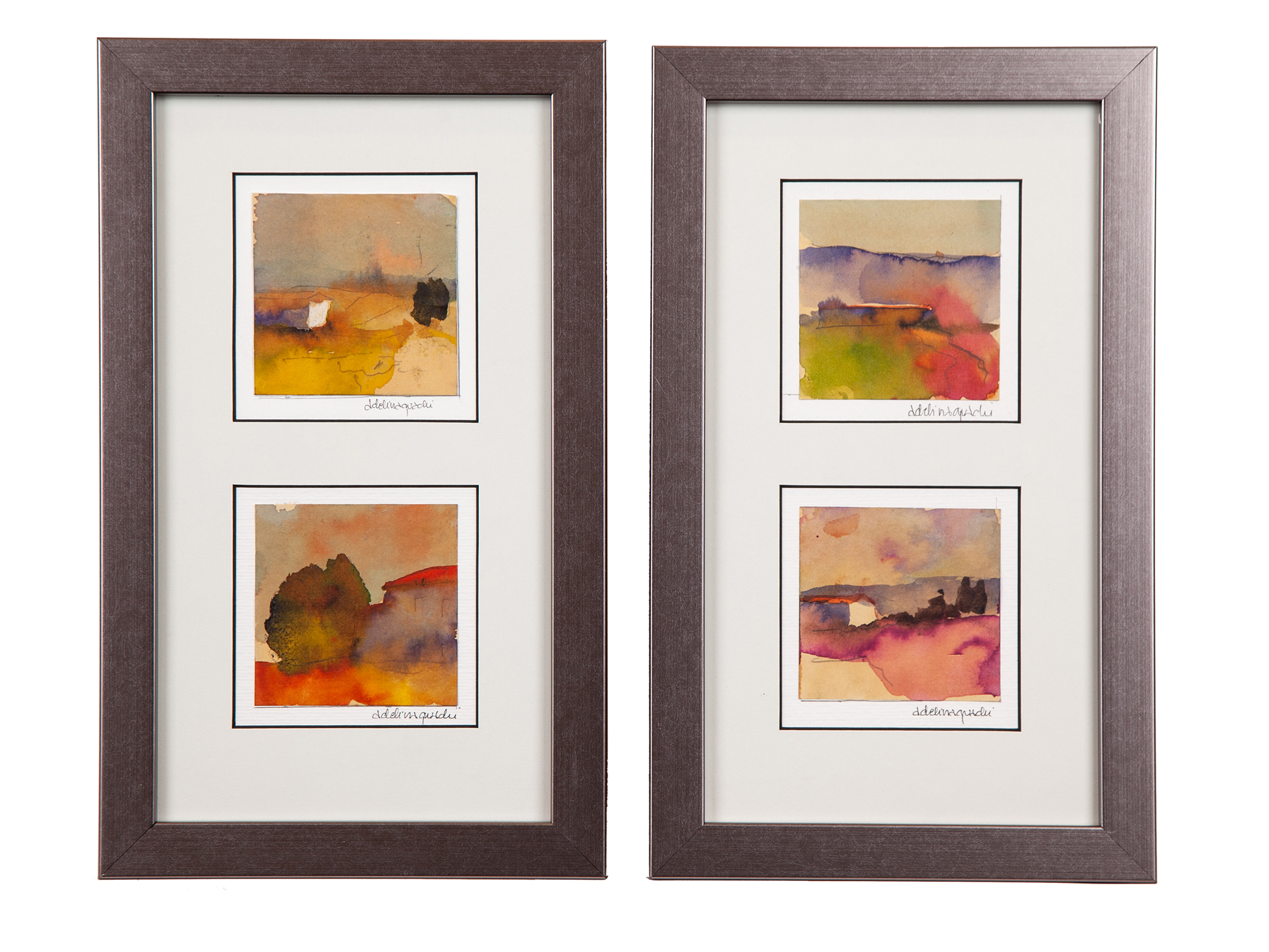 Three Framed Watercolors | Witherell's Auction House