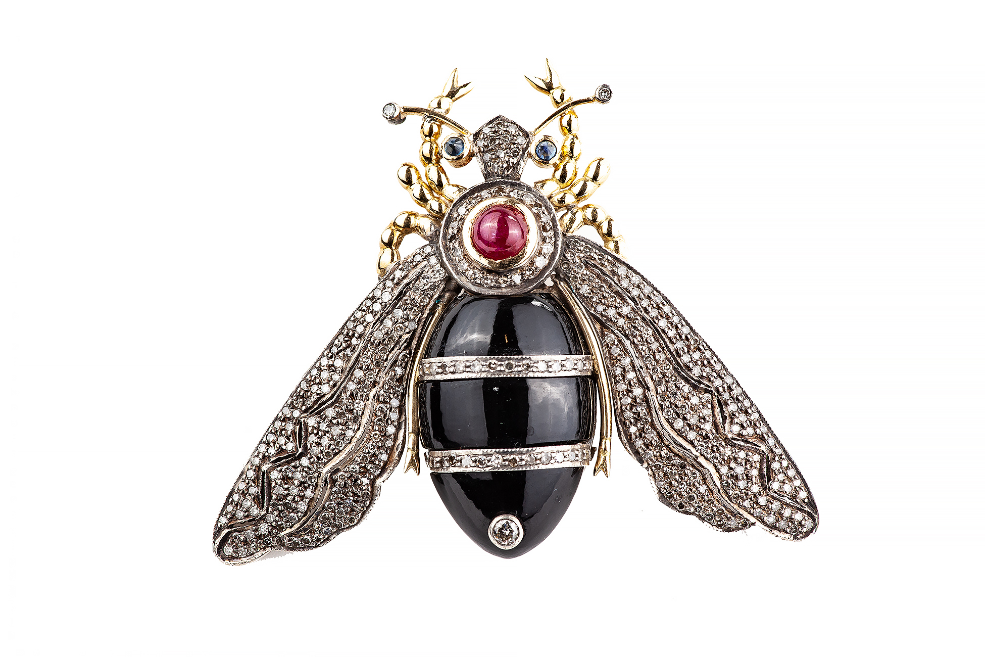 18k Diamond Bug Brooch | Witherell's Auction House
