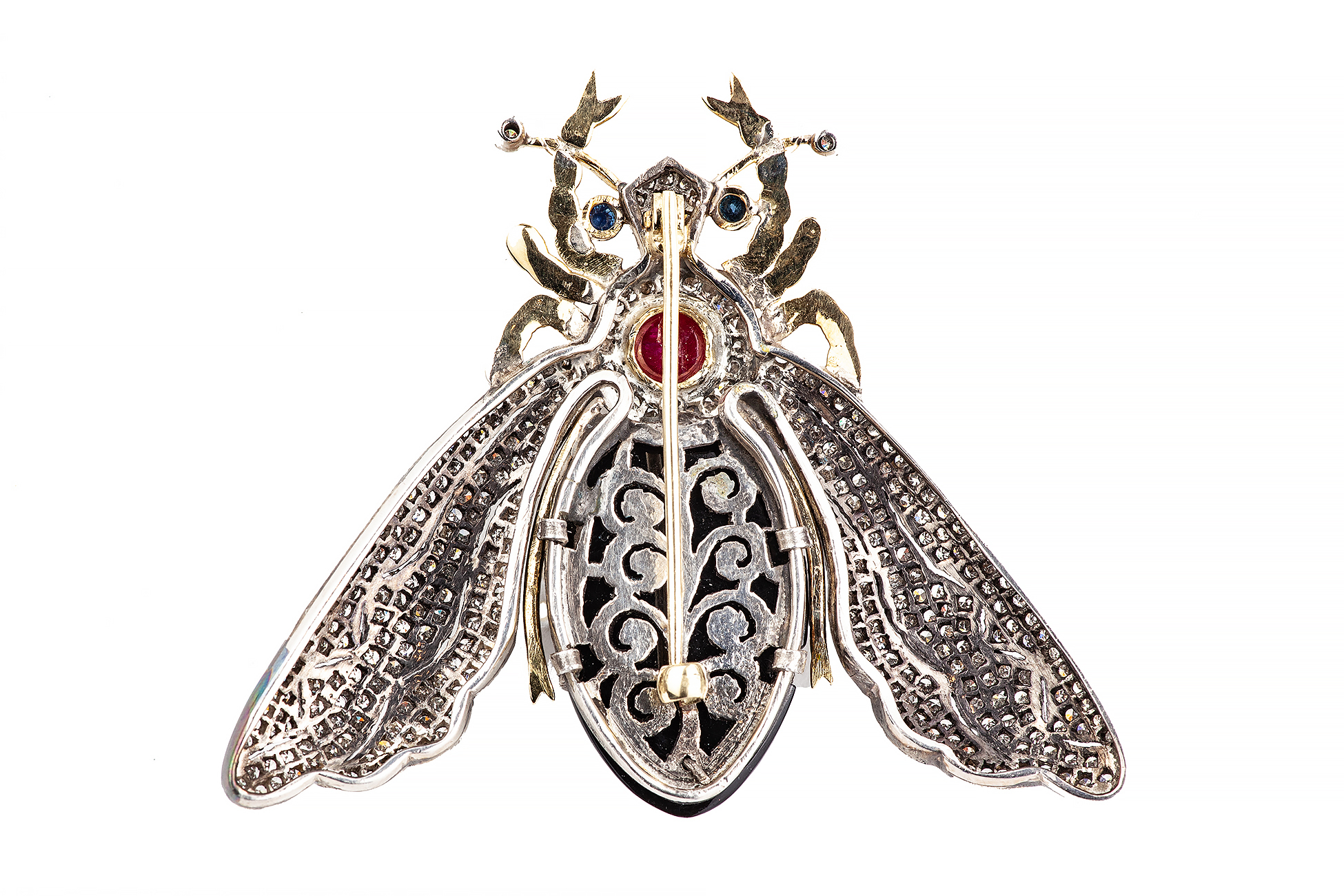 18k Diamond Bug Brooch | Witherell's Auction House