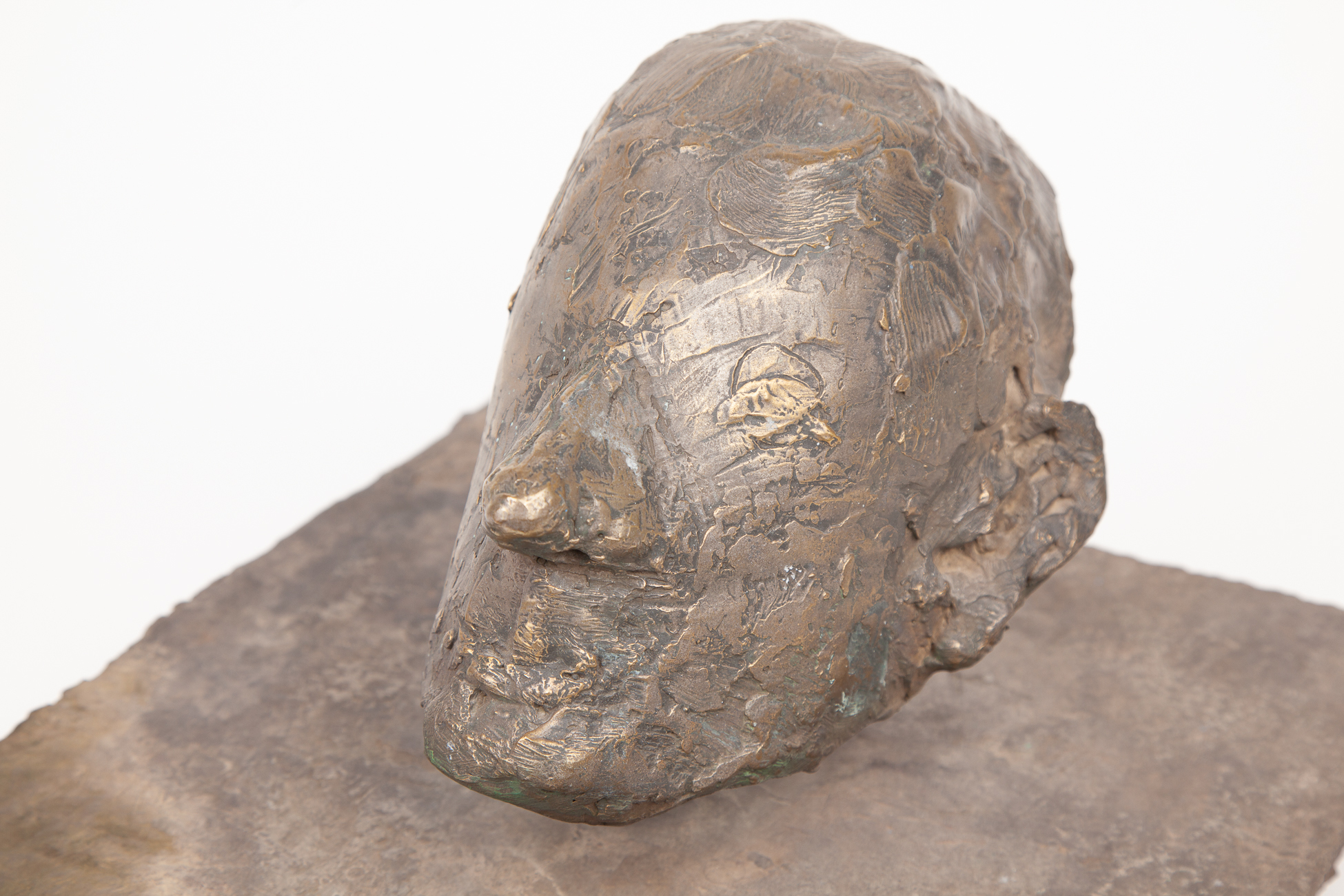 Nathan Oliveira (1928-2010) Bronze, Mask II | Witherell's Auction House