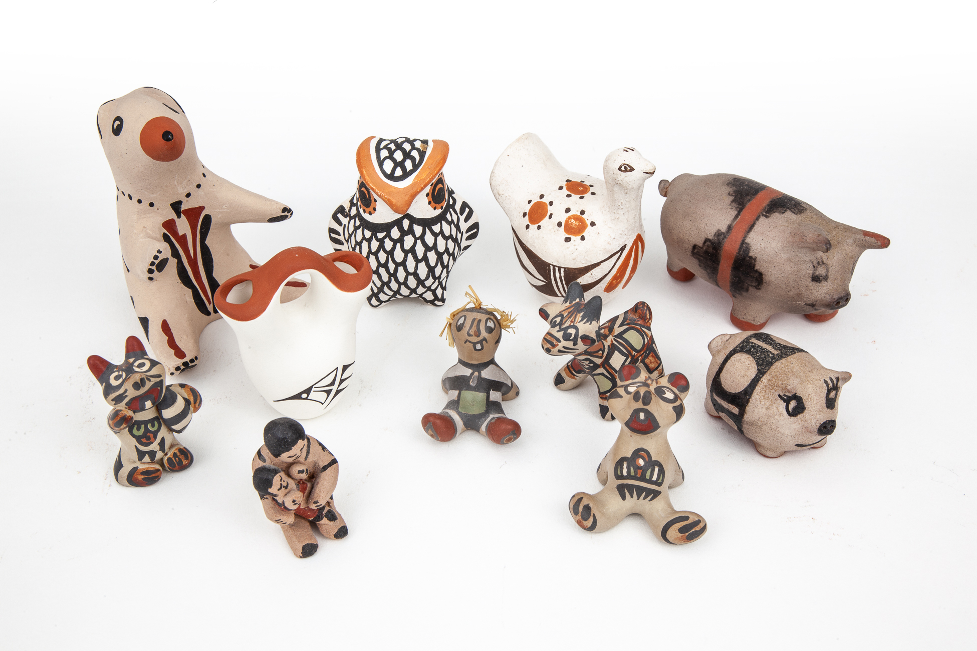 Miniature Pottery Figures | Witherell's Auction House