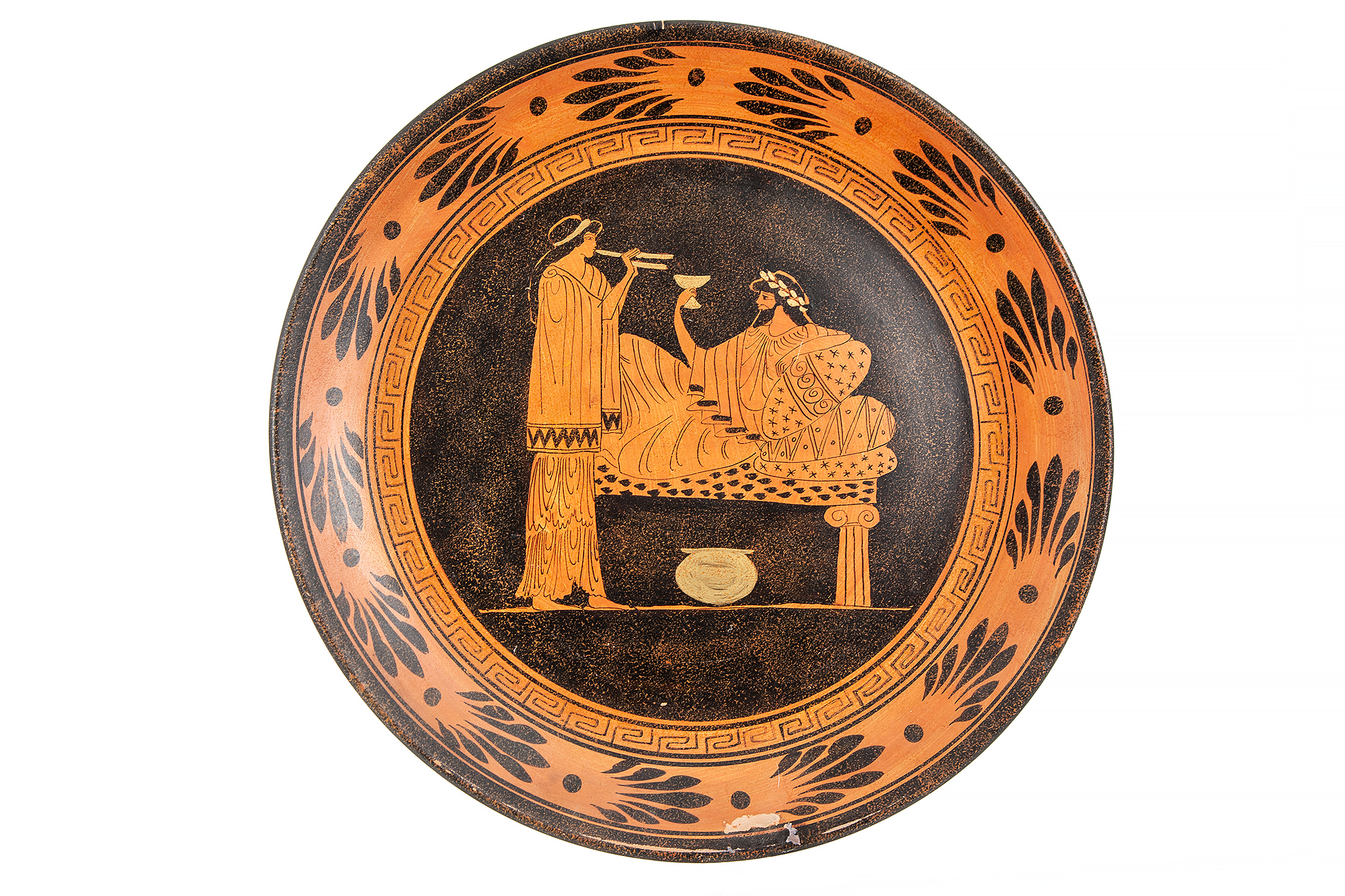 Two Greek Replica Ceramic Trays | Witherell's Auction House