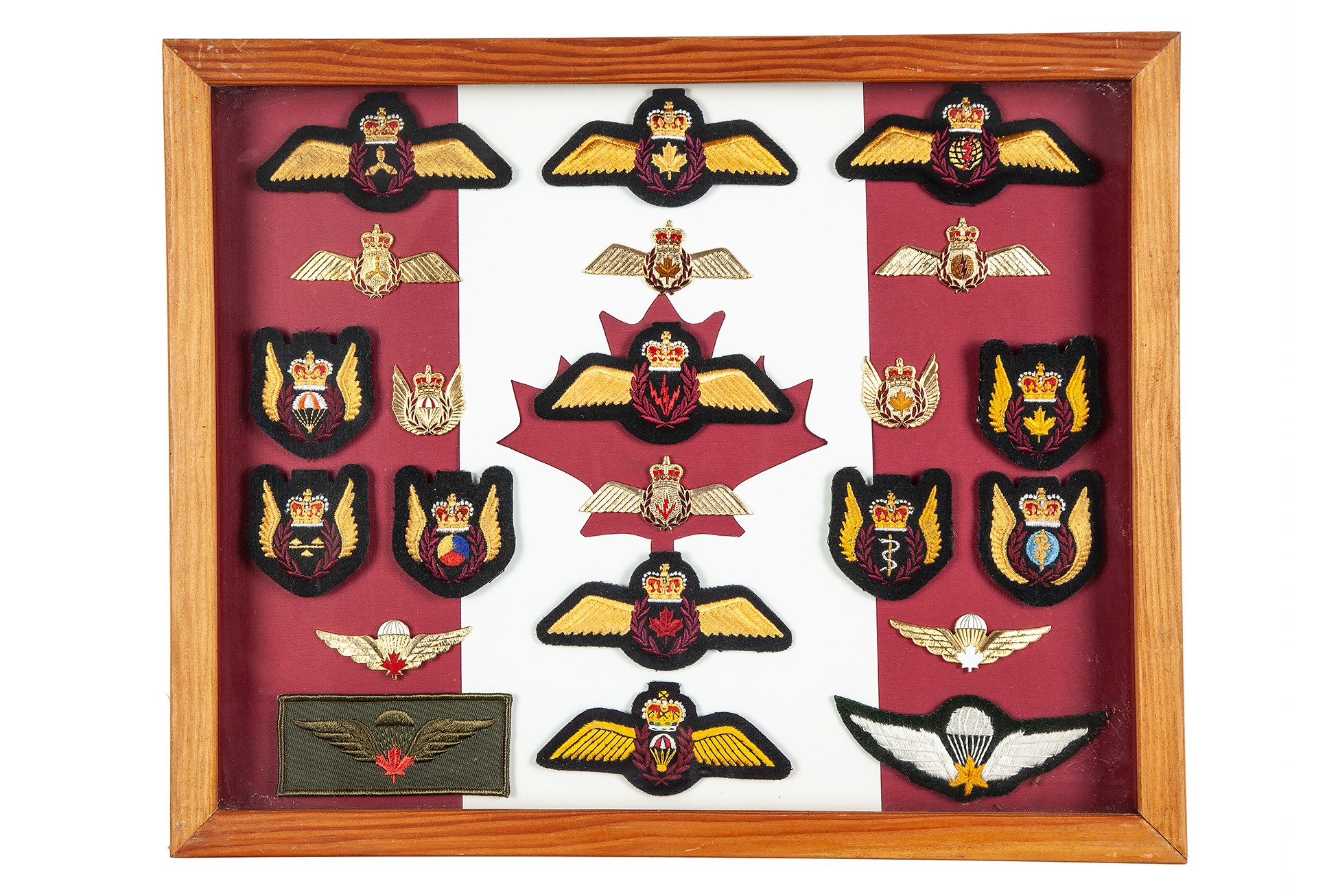 31 Canadian Air Force Wings and Patches | Witherell's Auction House