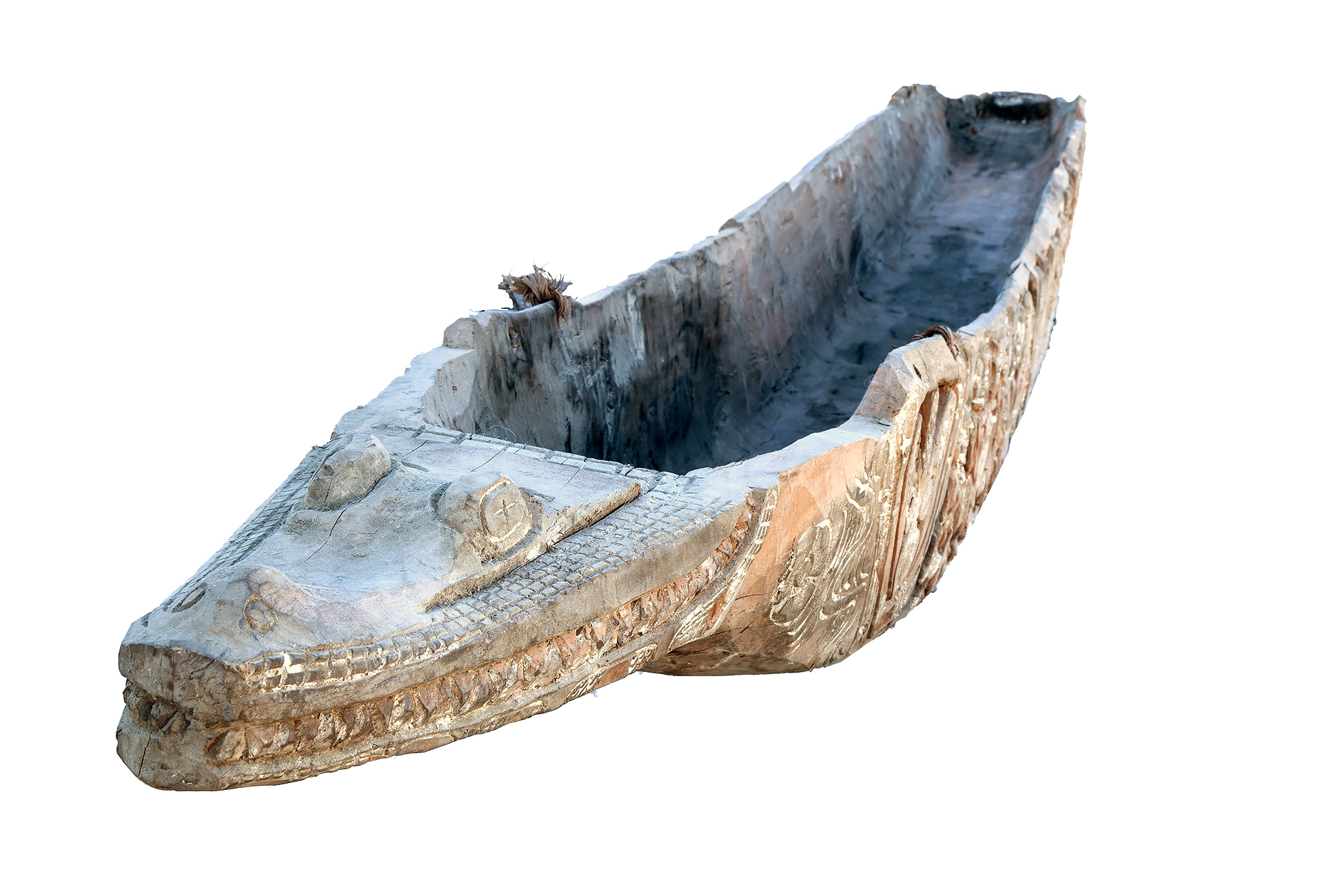 Carved Wood Canoe | Witherell's Auction House