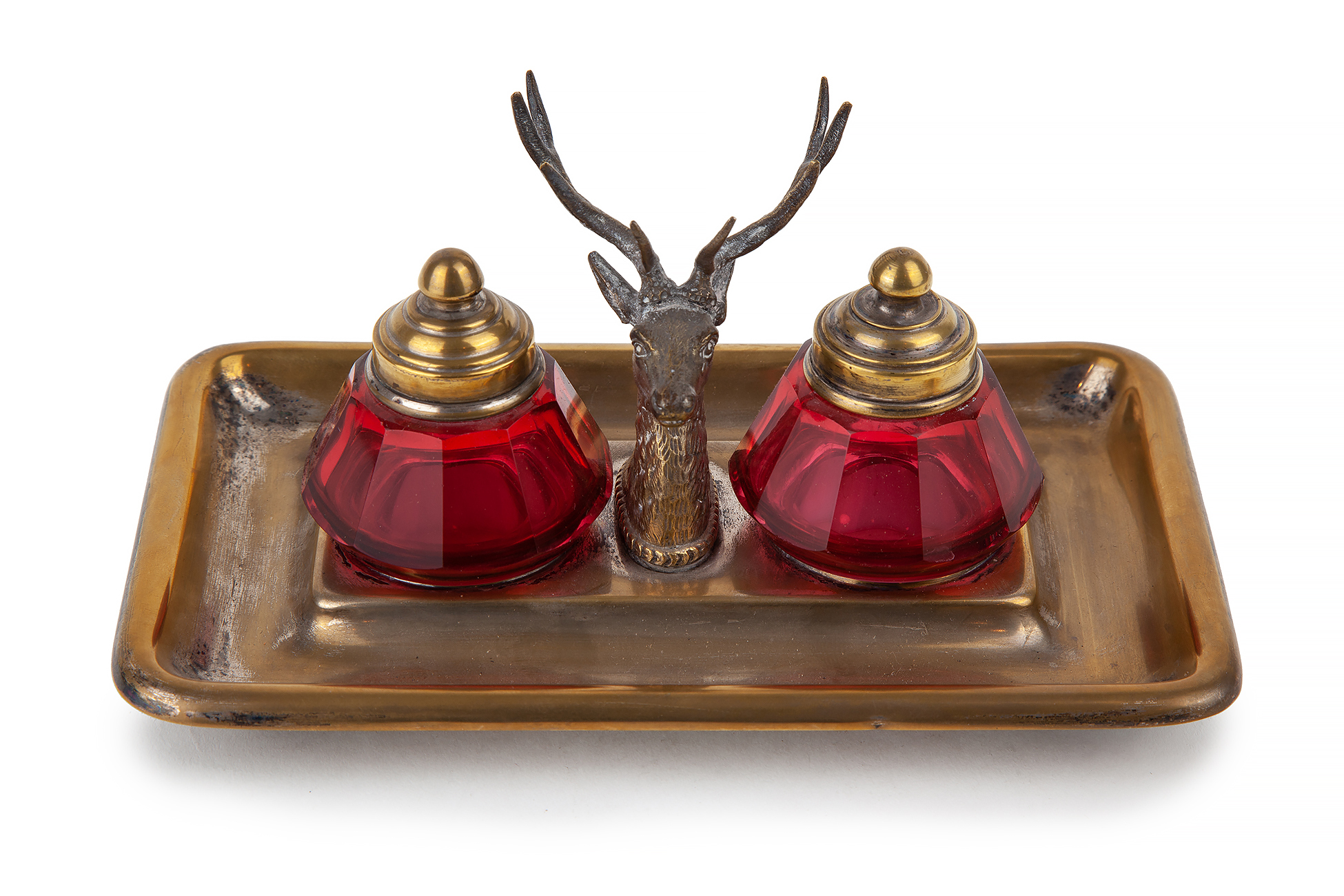 Two Inkwell Sets | Witherell's Auction House
