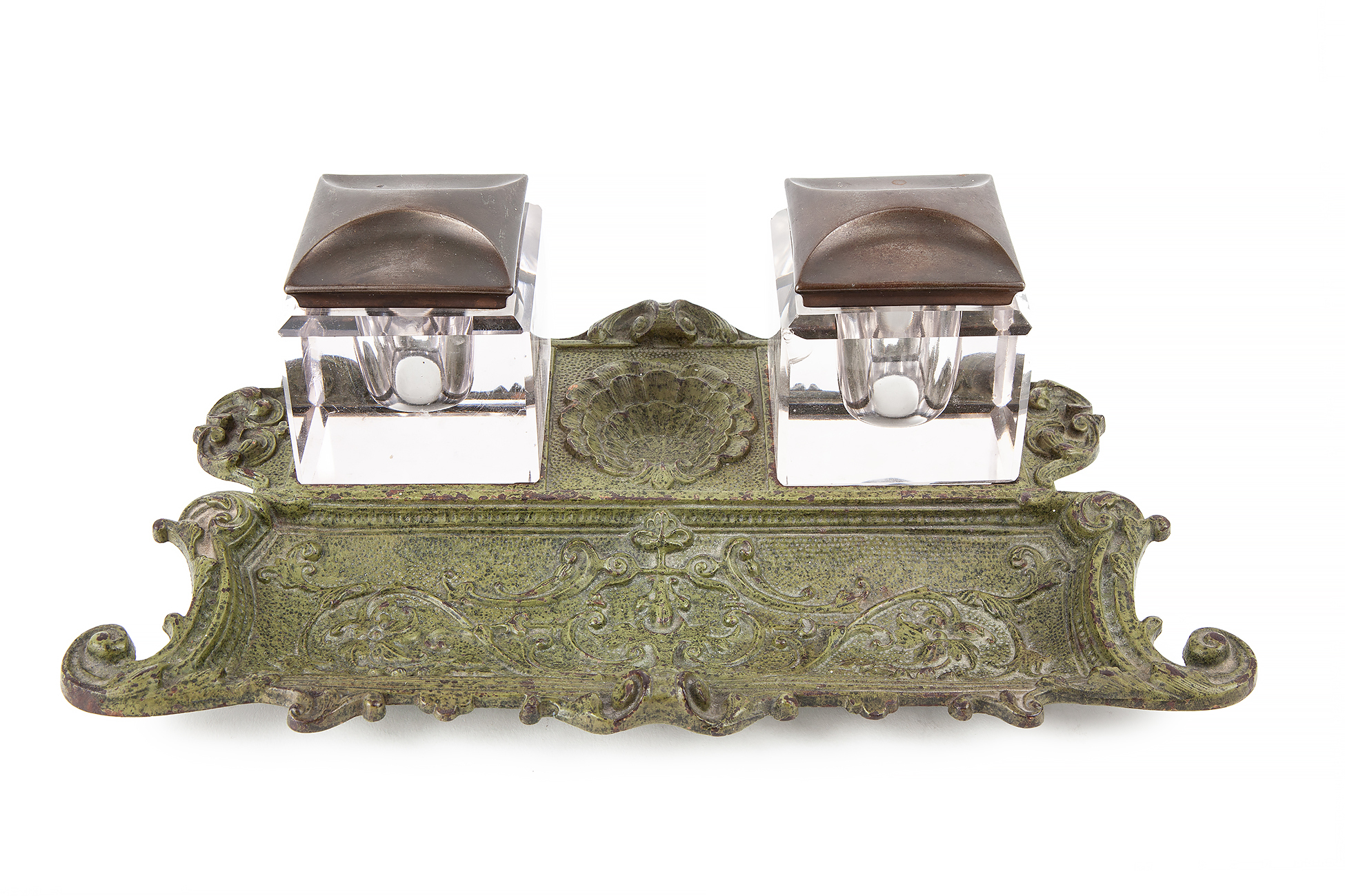 Two Inkwell Sets | Witherell's Auction House