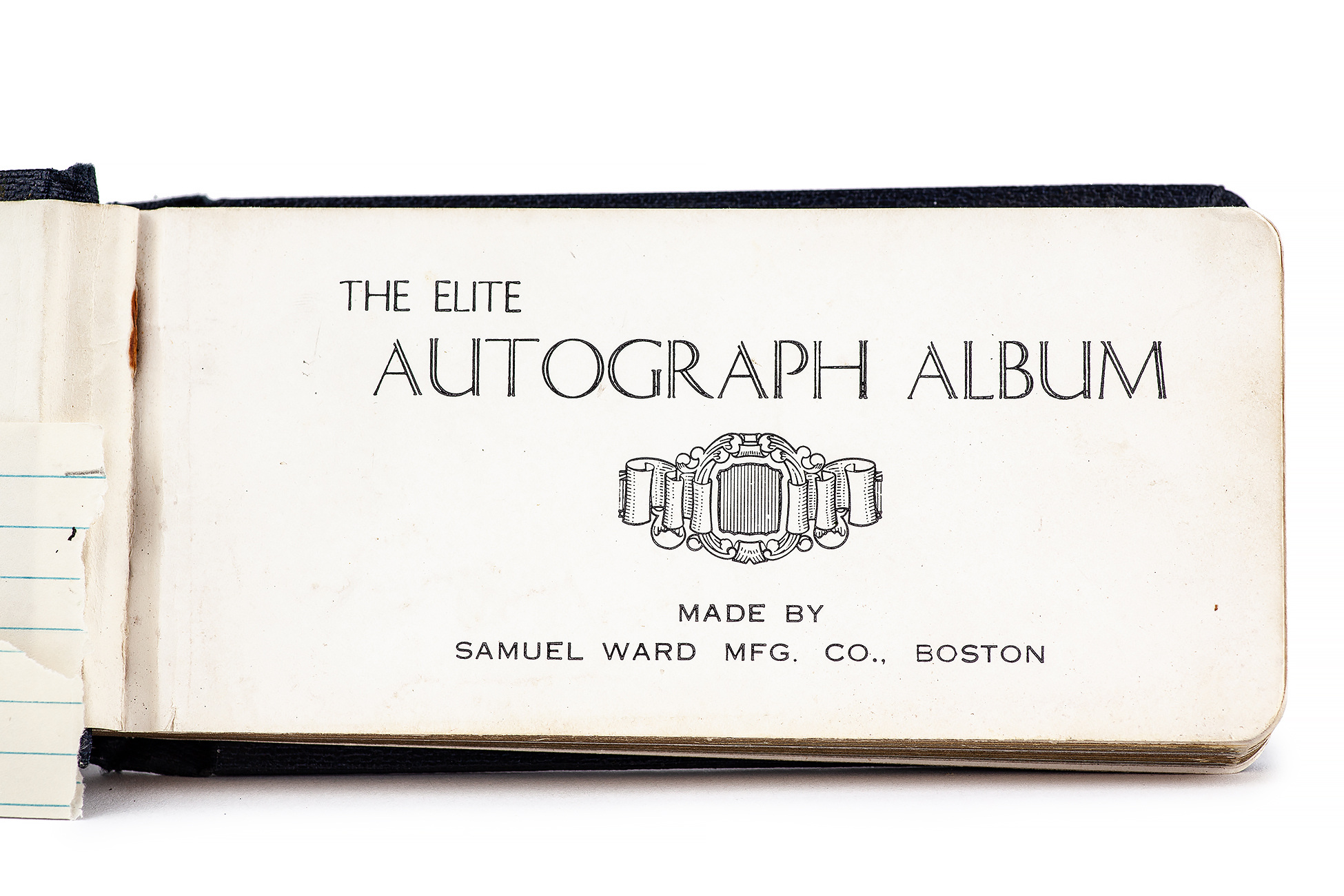 Two Autograph Books | Witherell's Auction House