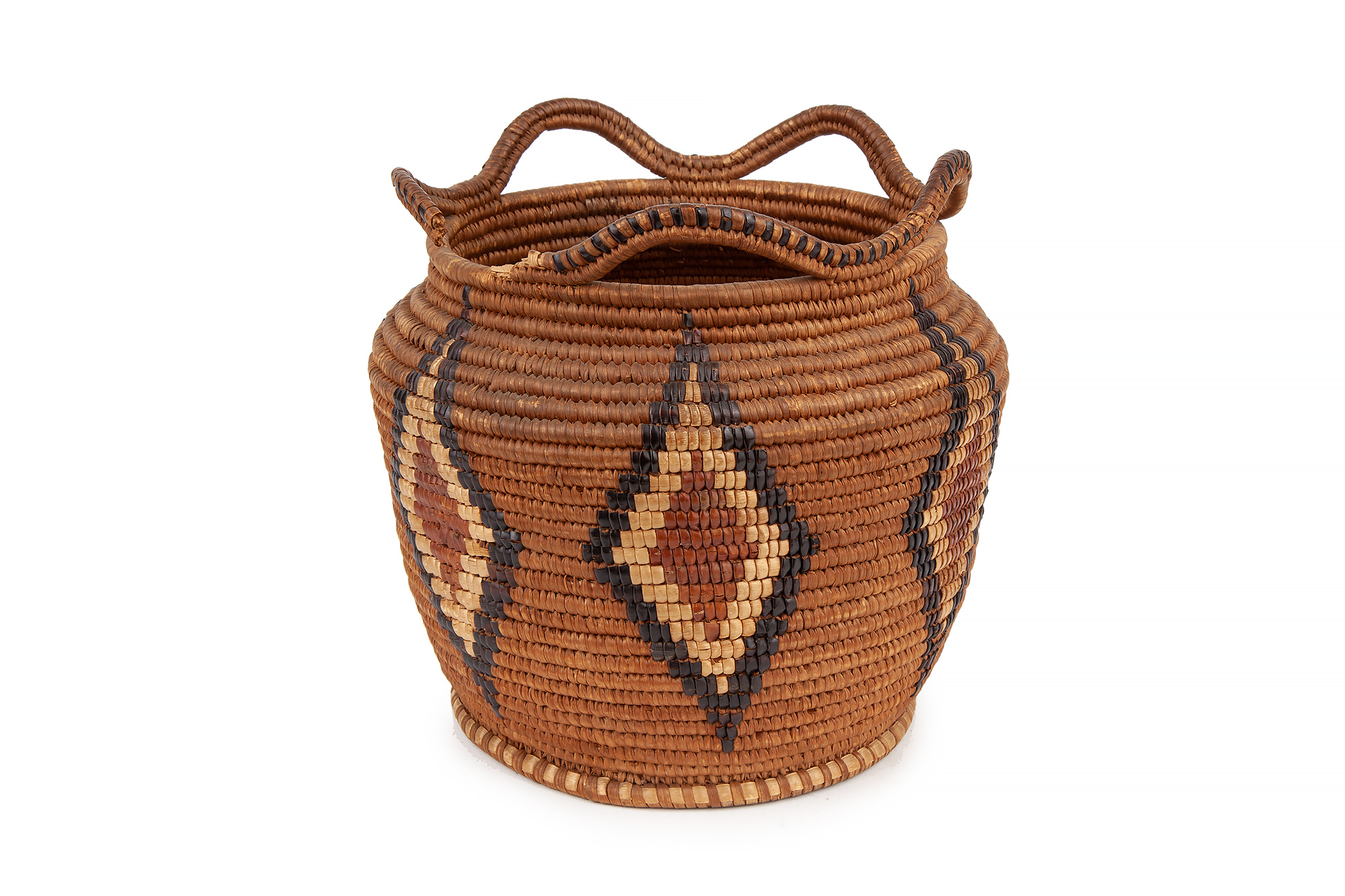 Northwest Coast Salish Indian Thompson River Basket | Witherell's ...