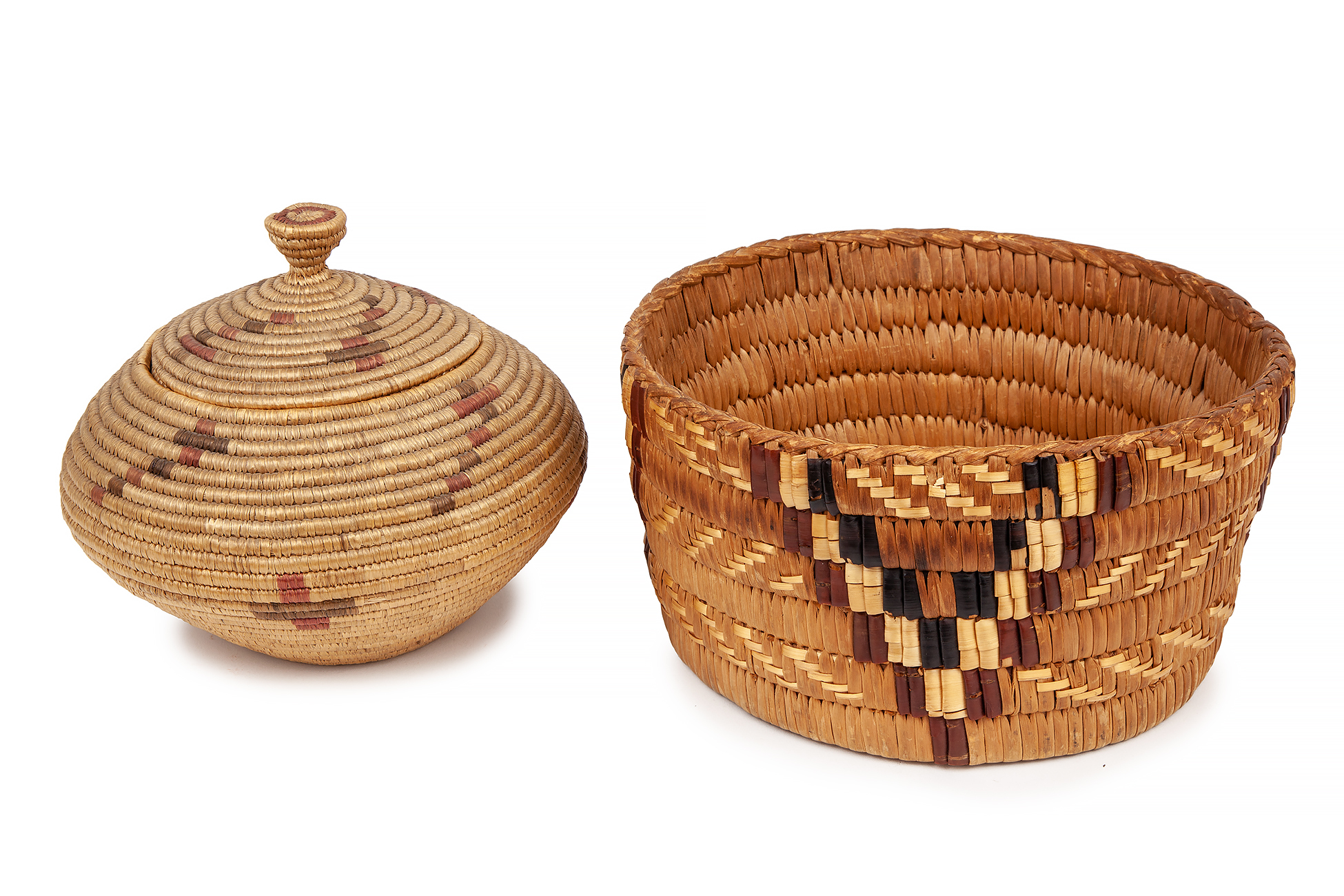 Five Assorted Indian Baskets | Witherell's Auction House
