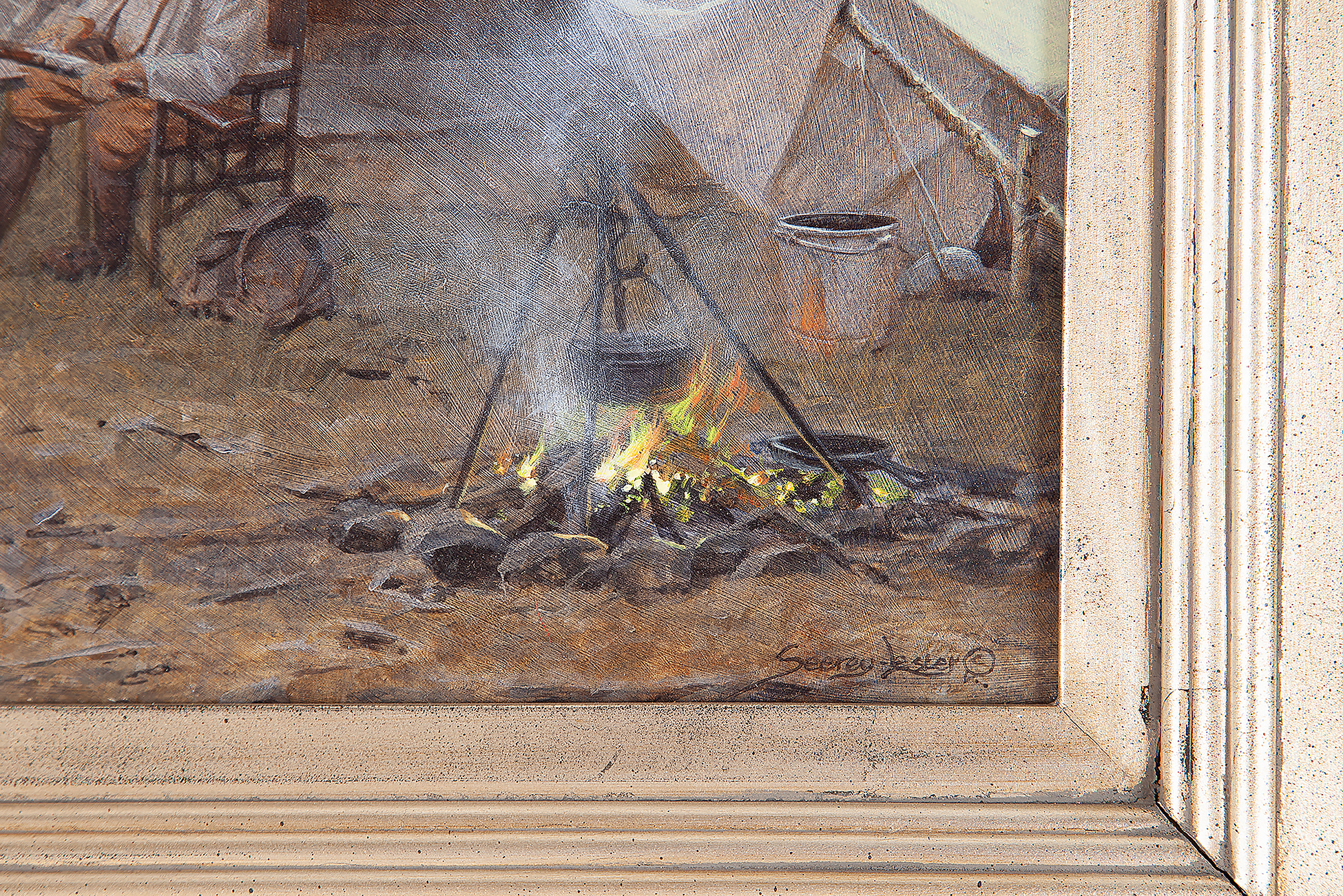 John Seerey-Lester (b. 1946) Painting, "Twilight Tales" | Witherell's ...