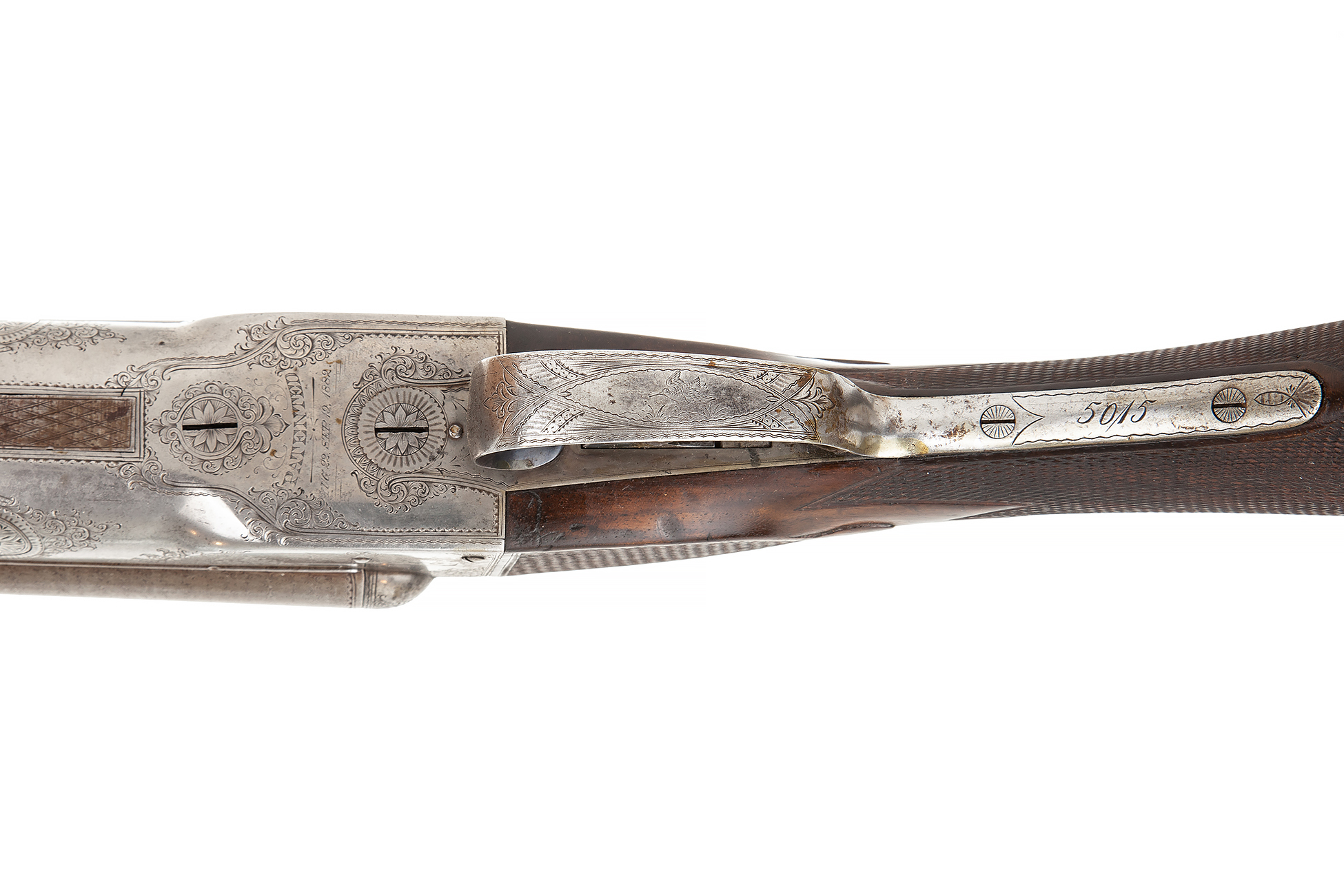 Colt Model 1883 Double Barreled 12 Gauge Hammerless Shotgun | Witherell ...