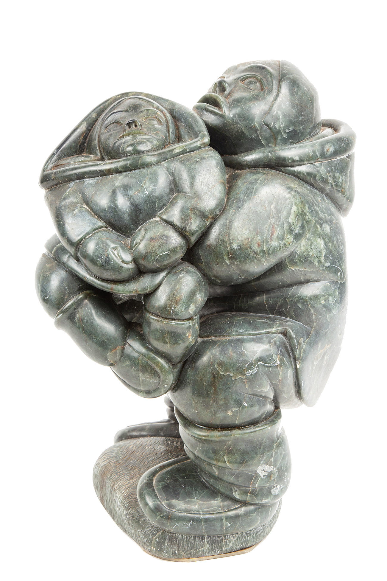Signed Inuit Stone Carving | Witherell's Auction House