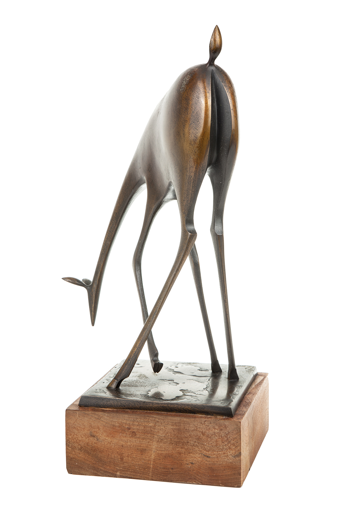 Douglas Purdy Bronze Sculpture, "Deer" | Witherell's Auction House