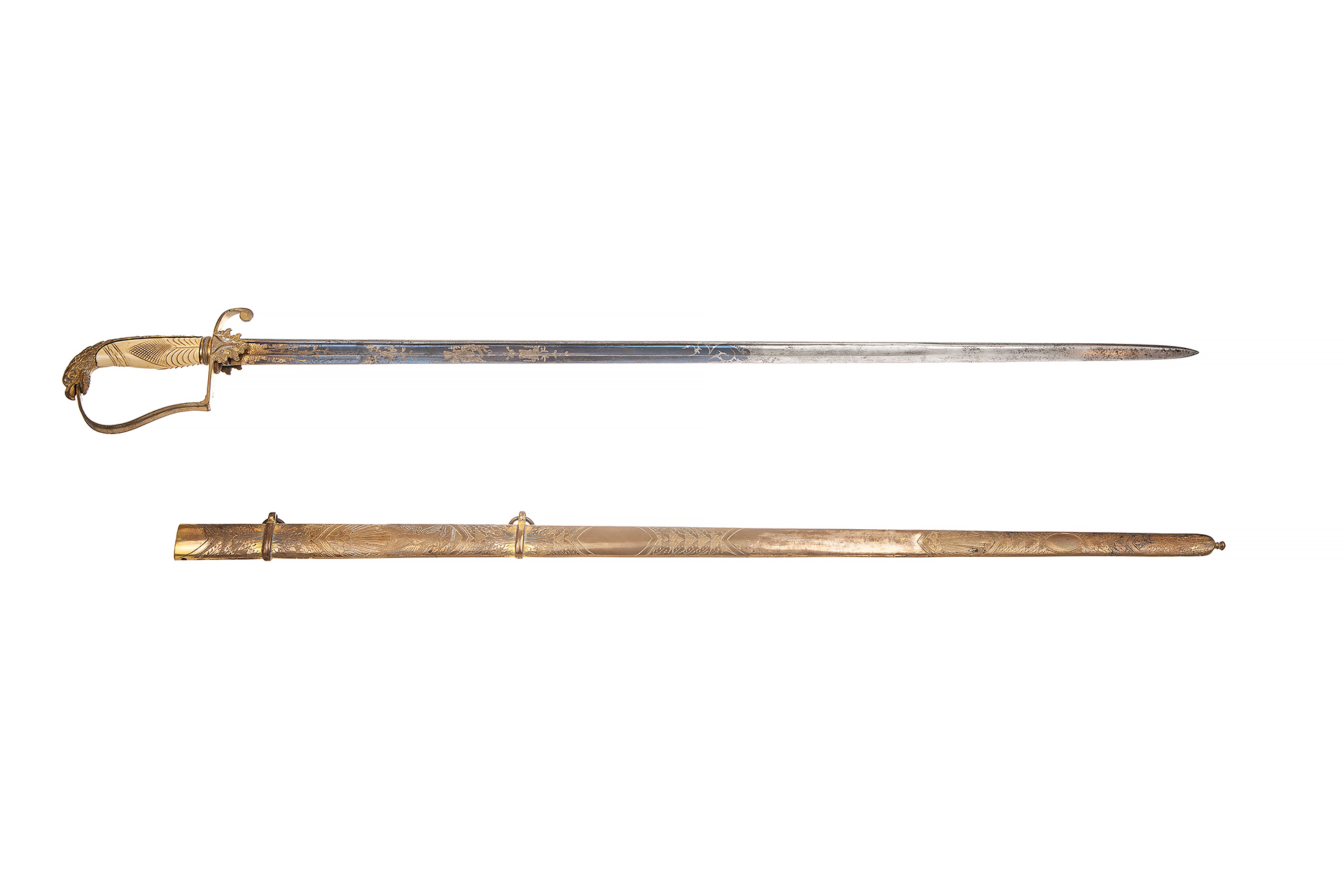 American Eaglehead Spadroon Sword | Witherell's Auction House