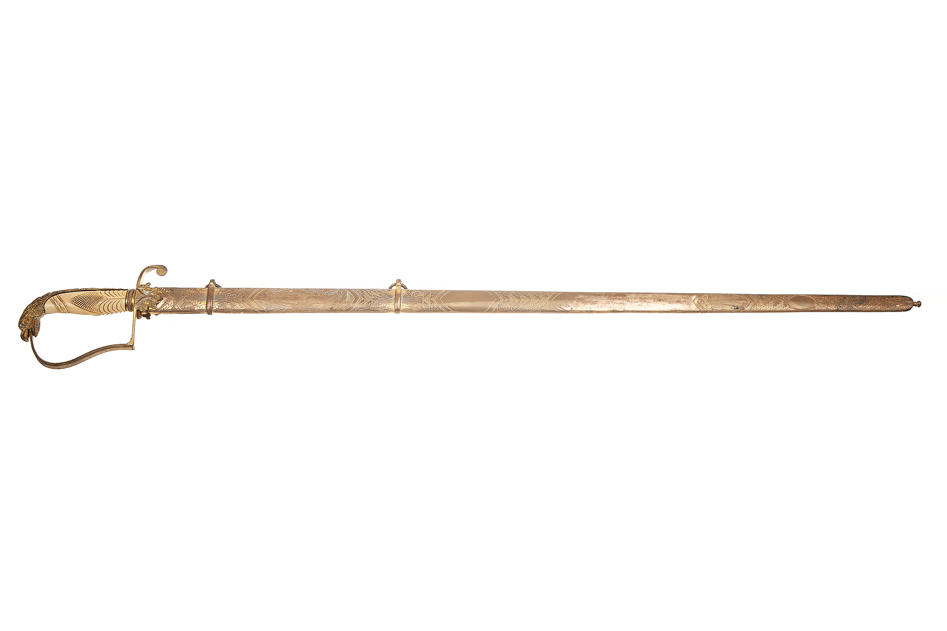 American Eaglehead Spadroon Sword | Witherell's Auction House