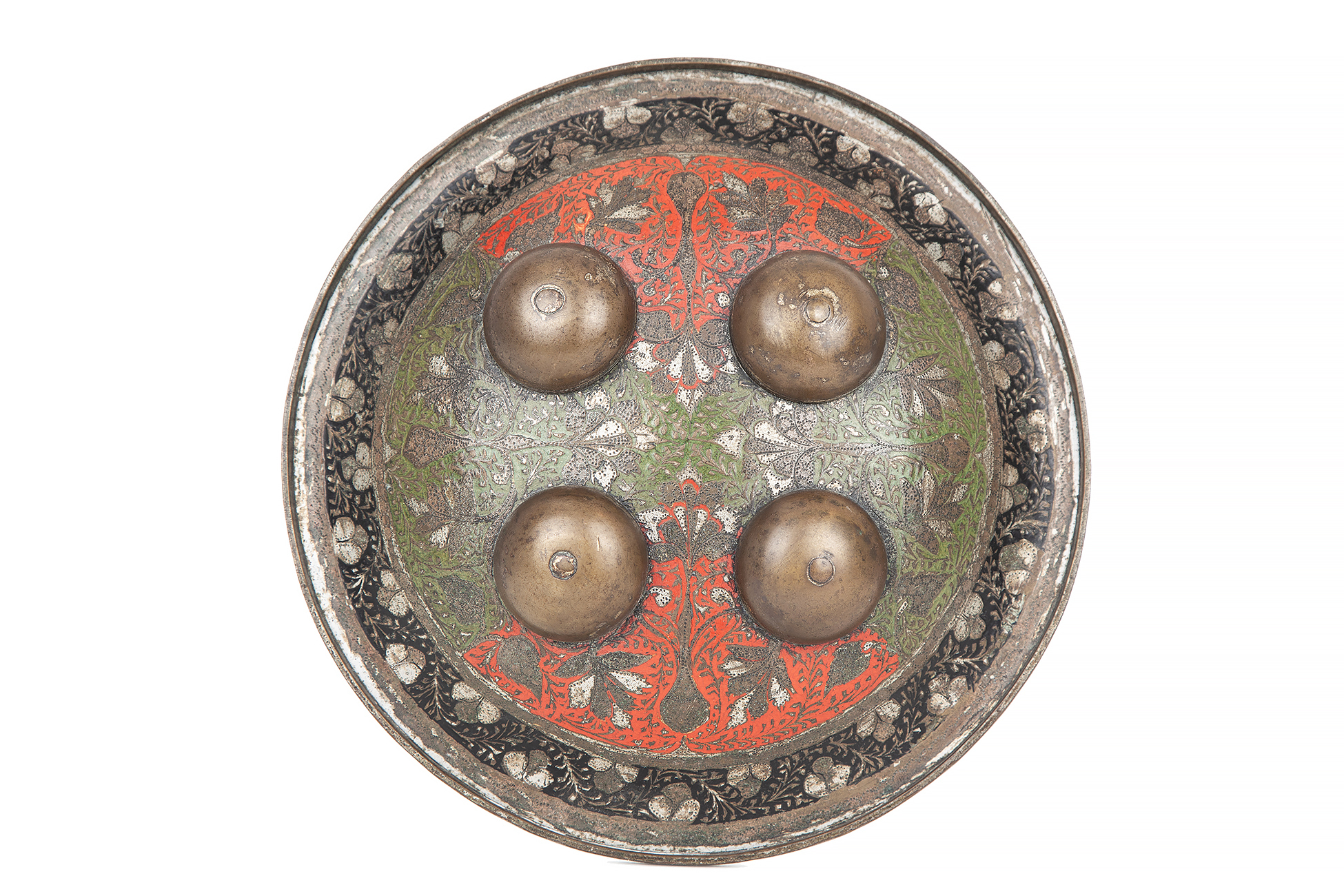 Indian Dhal Shield Presented to Rev. H.B. Norman, famous Christian ...